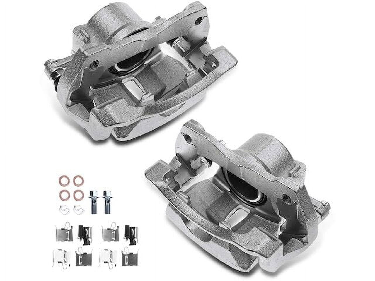 Brake Caliper Set 2 - Compatible with 2009 - 2019 Toyota Corolla 2010 ...