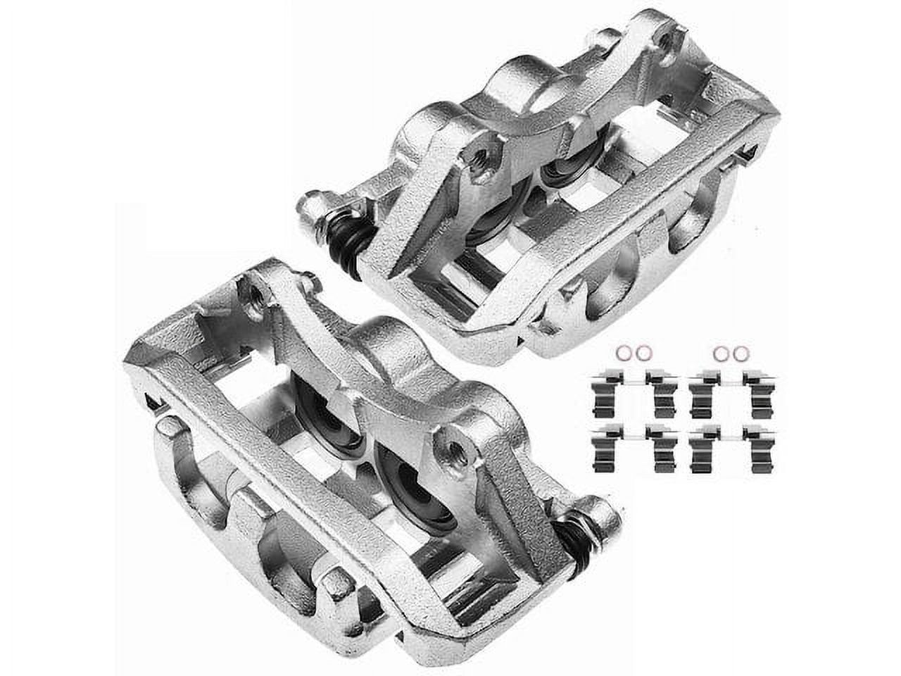 Brake Caliper Set 2 - Compatible with 2010 - 2019 Ford Taurus 2011 2012 ...
