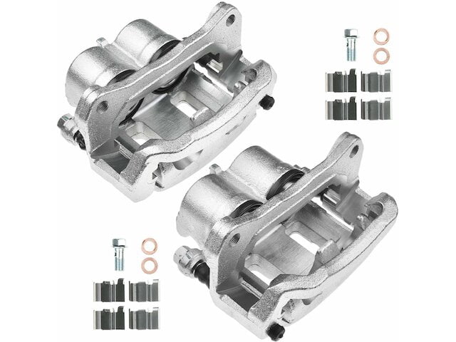 Brake Caliper Set 2 - Compatible with 2011 - 2014 Ford Edge - Autopart ...