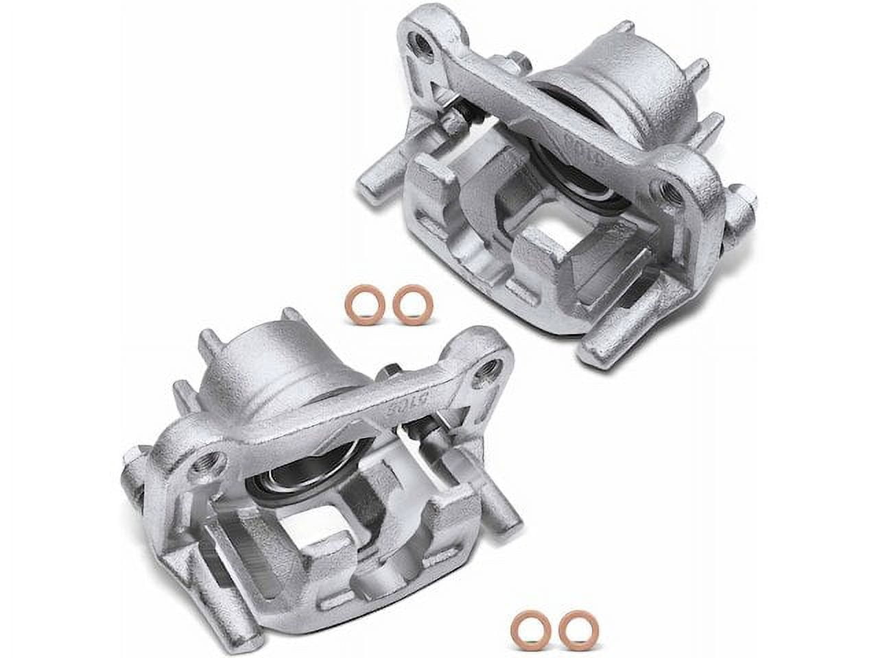 Brake Caliper Set 2 - Compatible with 2014 - 2015 Mitsubishi Mirage 1 ...