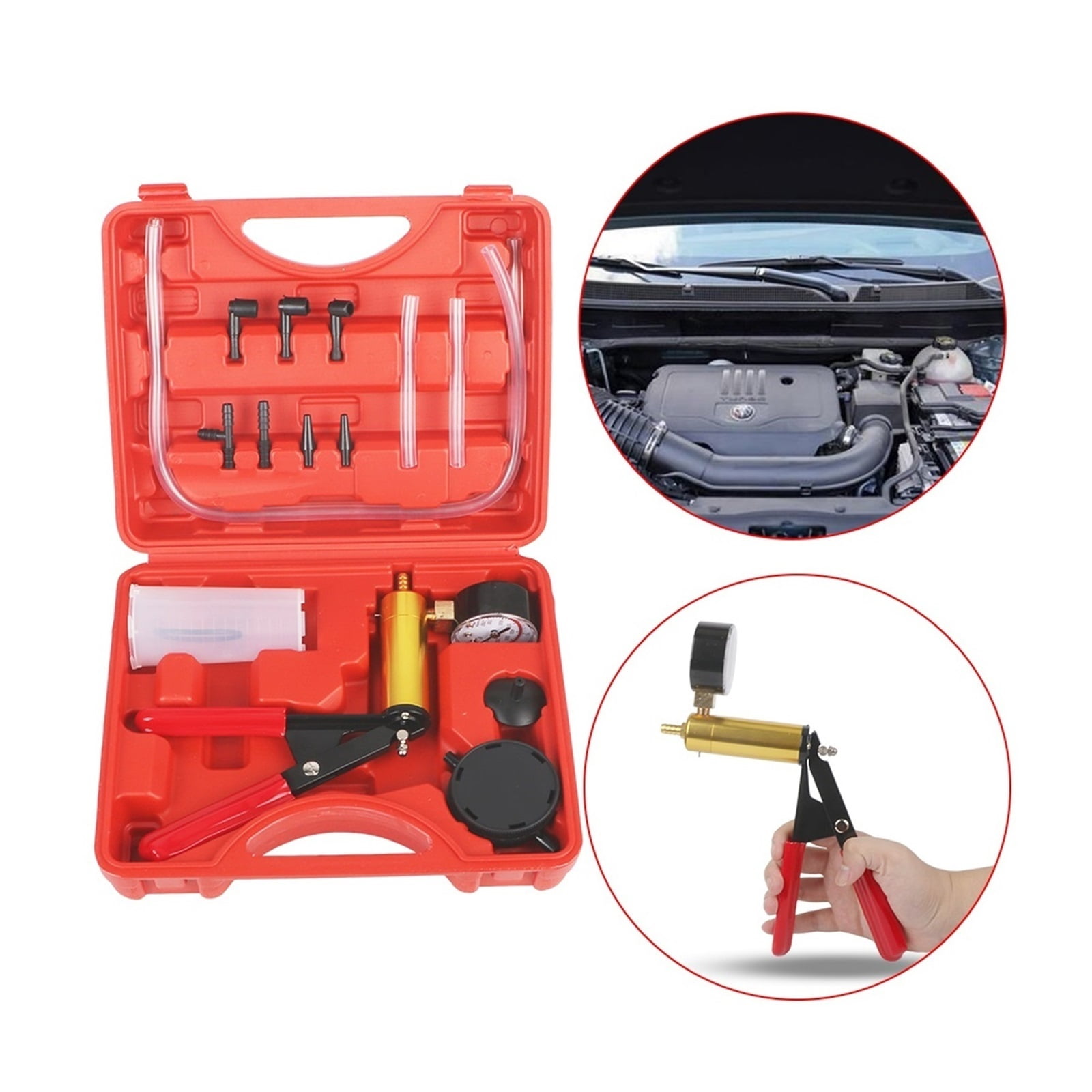 Brake Clutch Bleeding System Automotive Car Hand Held Vacuum Pump Brake ...