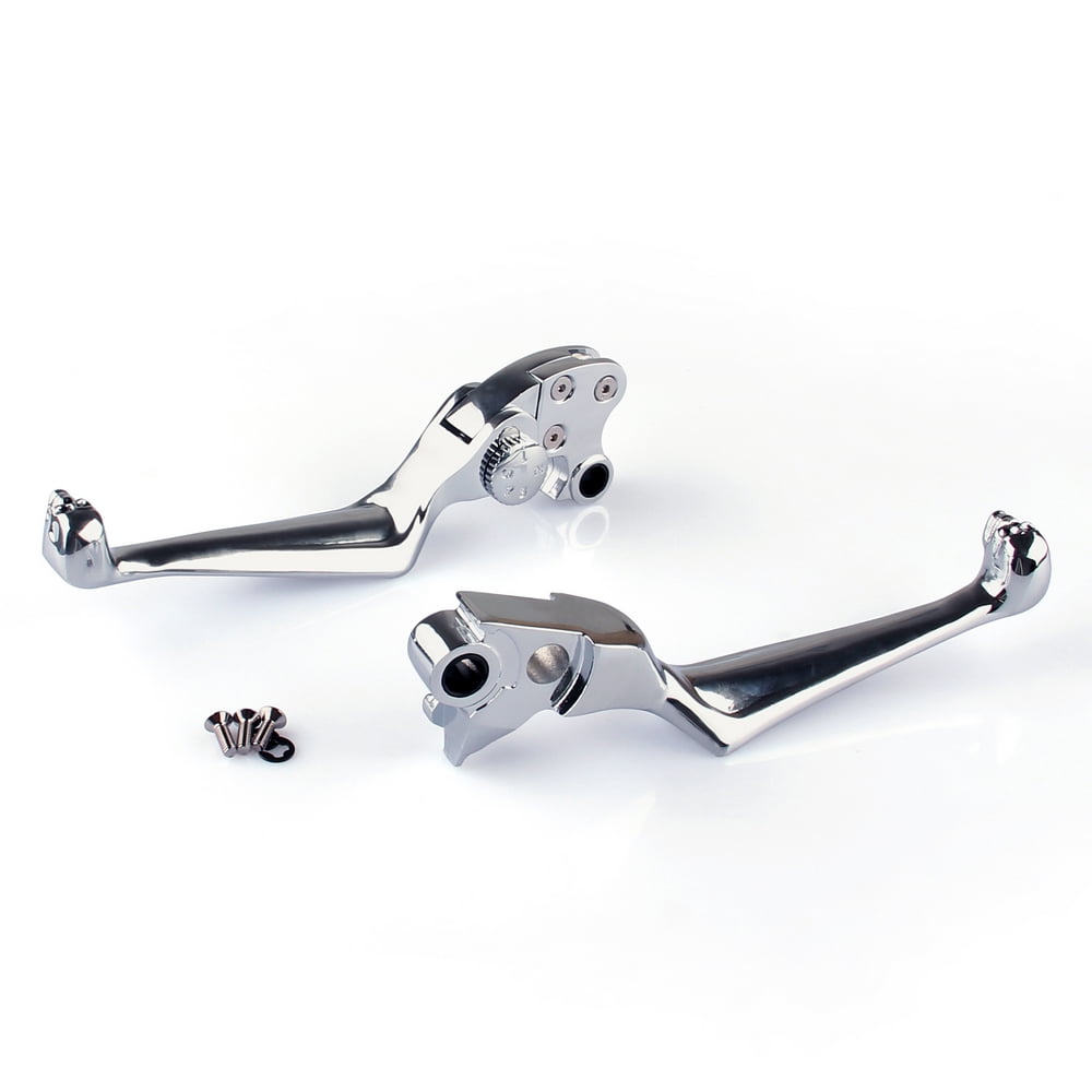 Brake Clutch Levers For Harley Dyna Fat Boy Road King Softail Springer ...