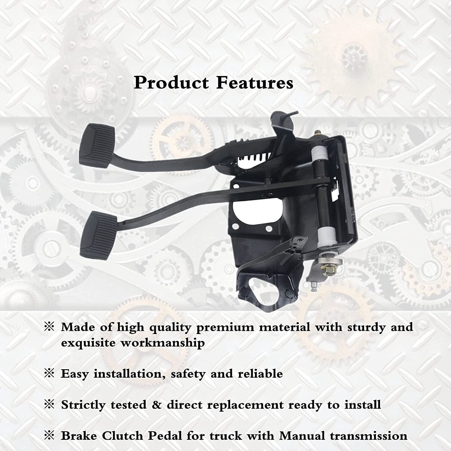 Brake Clutch Pedal for Ford F150 Bronco F250 F350 Brake Pedal Assembly ...