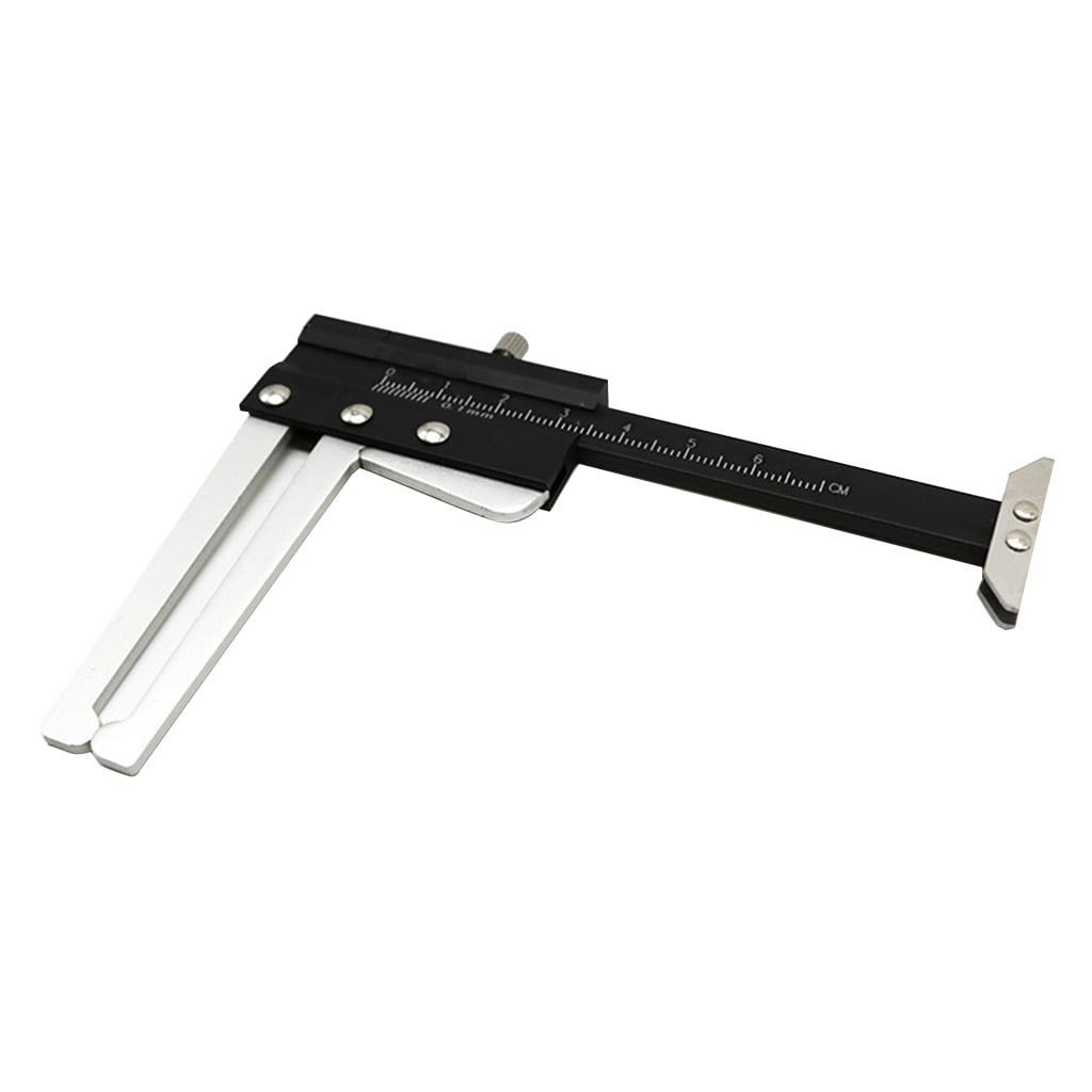 Brake Disc Thickness Measuring Caliper Vernier Ruler Tyre Tire Depth ...