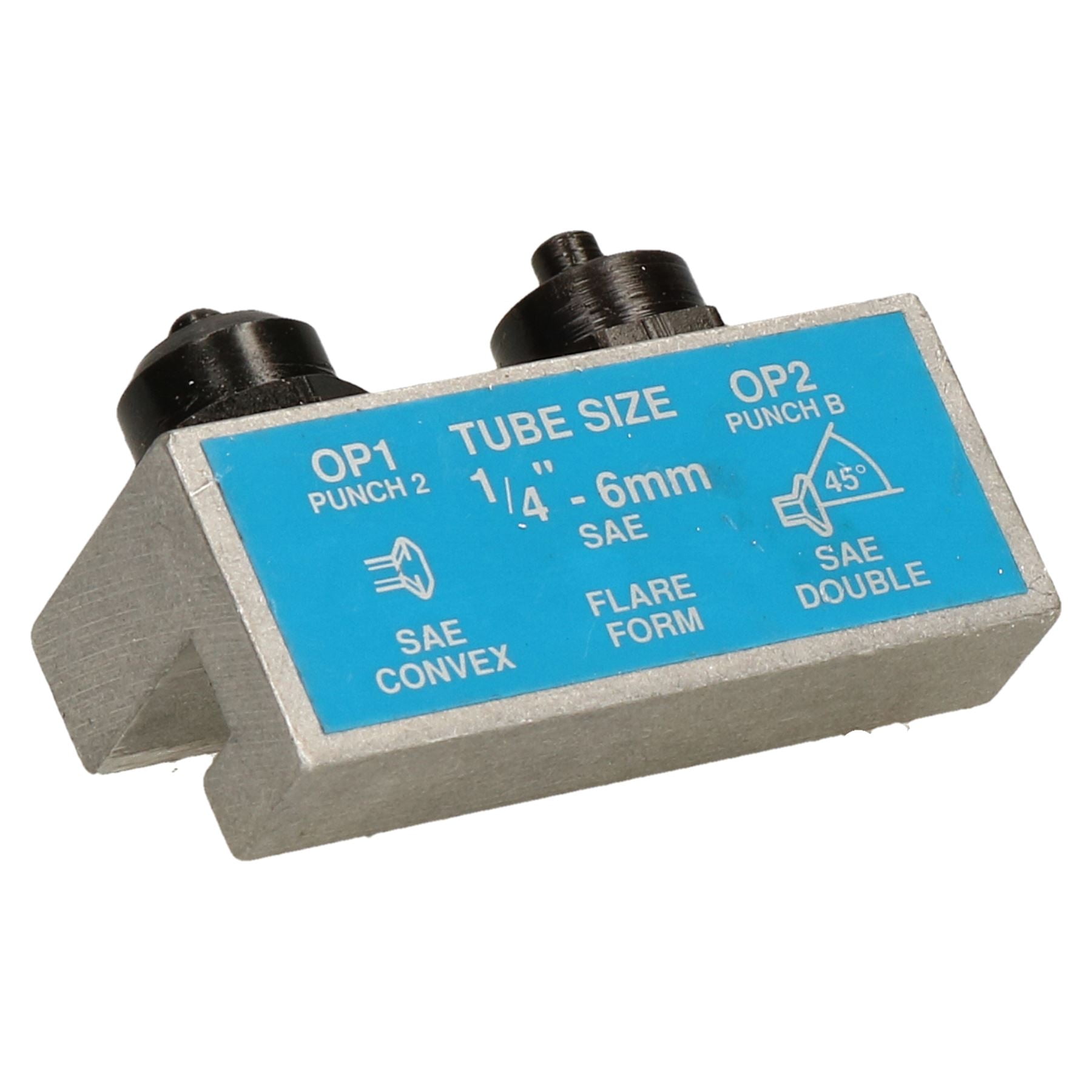 Brake Flaring Tool Punch 1/4" SAE + 6mm Pipe Single + Double Flares ...