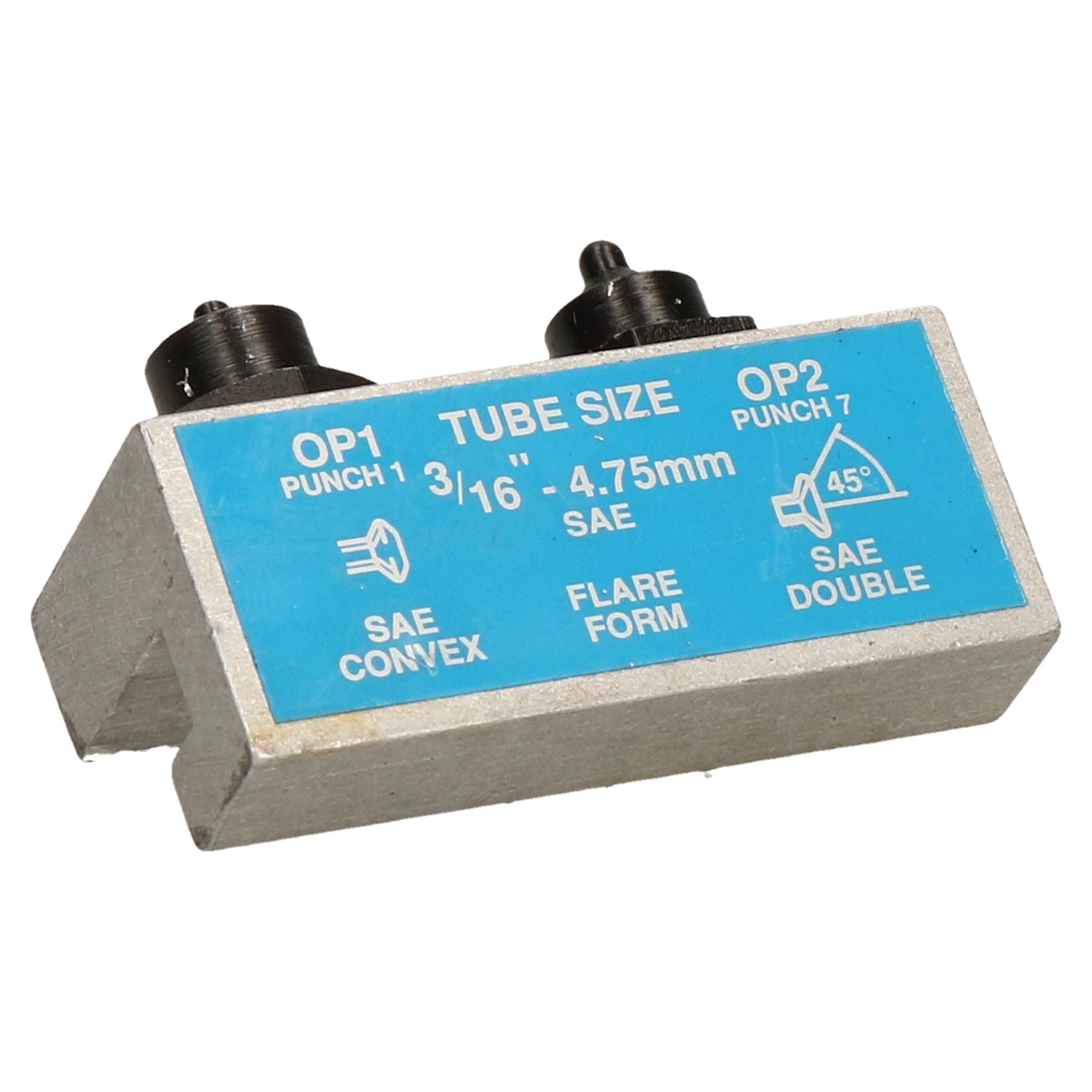 Brake Flaring Tool Punch 3/16" SAE + 4.75mm Pipe Single + Double Flares ...