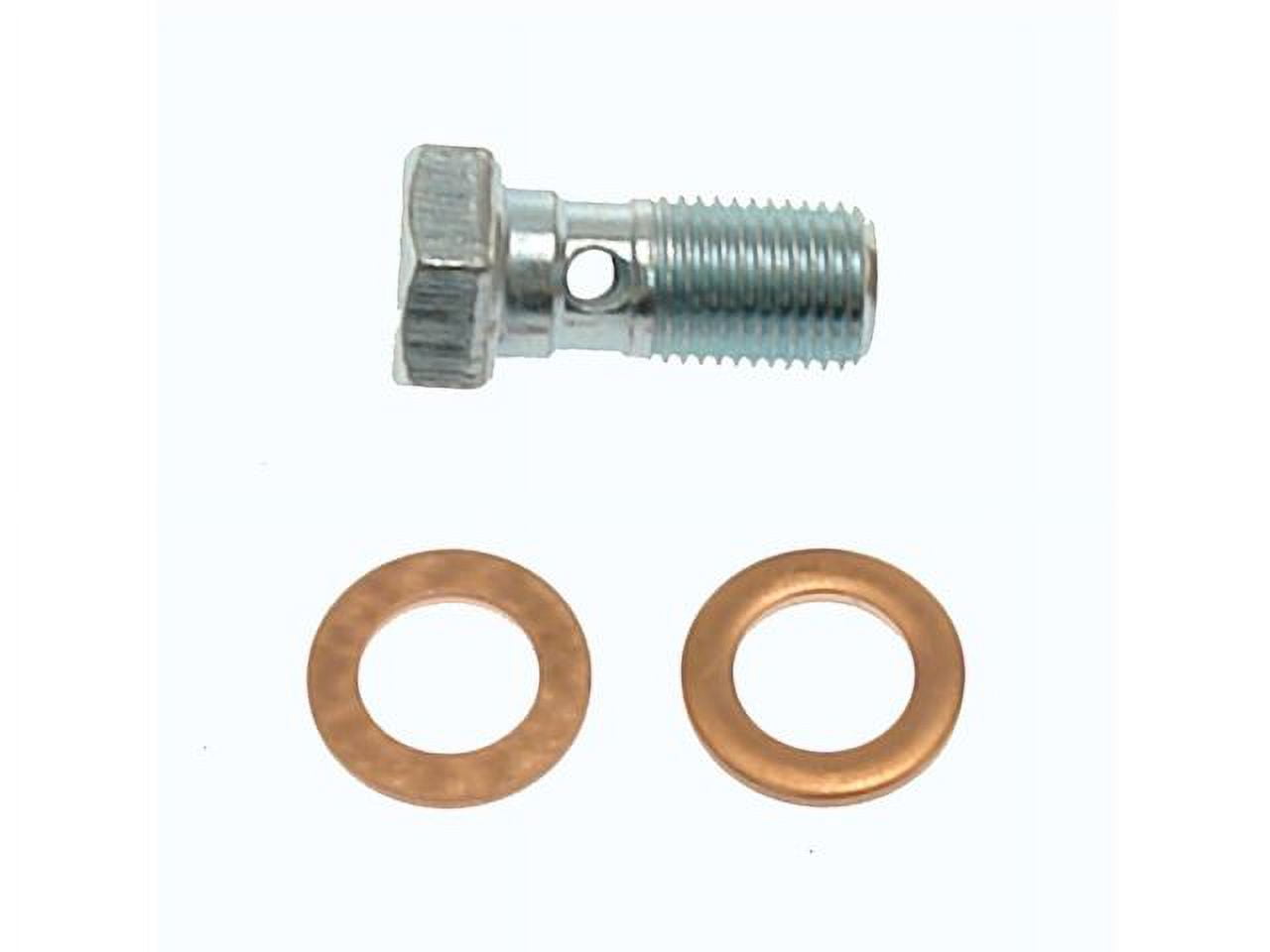 Brake Hydraulic Banjo Bolt - Compatible with 2007 - 2017 Jeep Compass 2008 2009 2010 2011 2012 ...