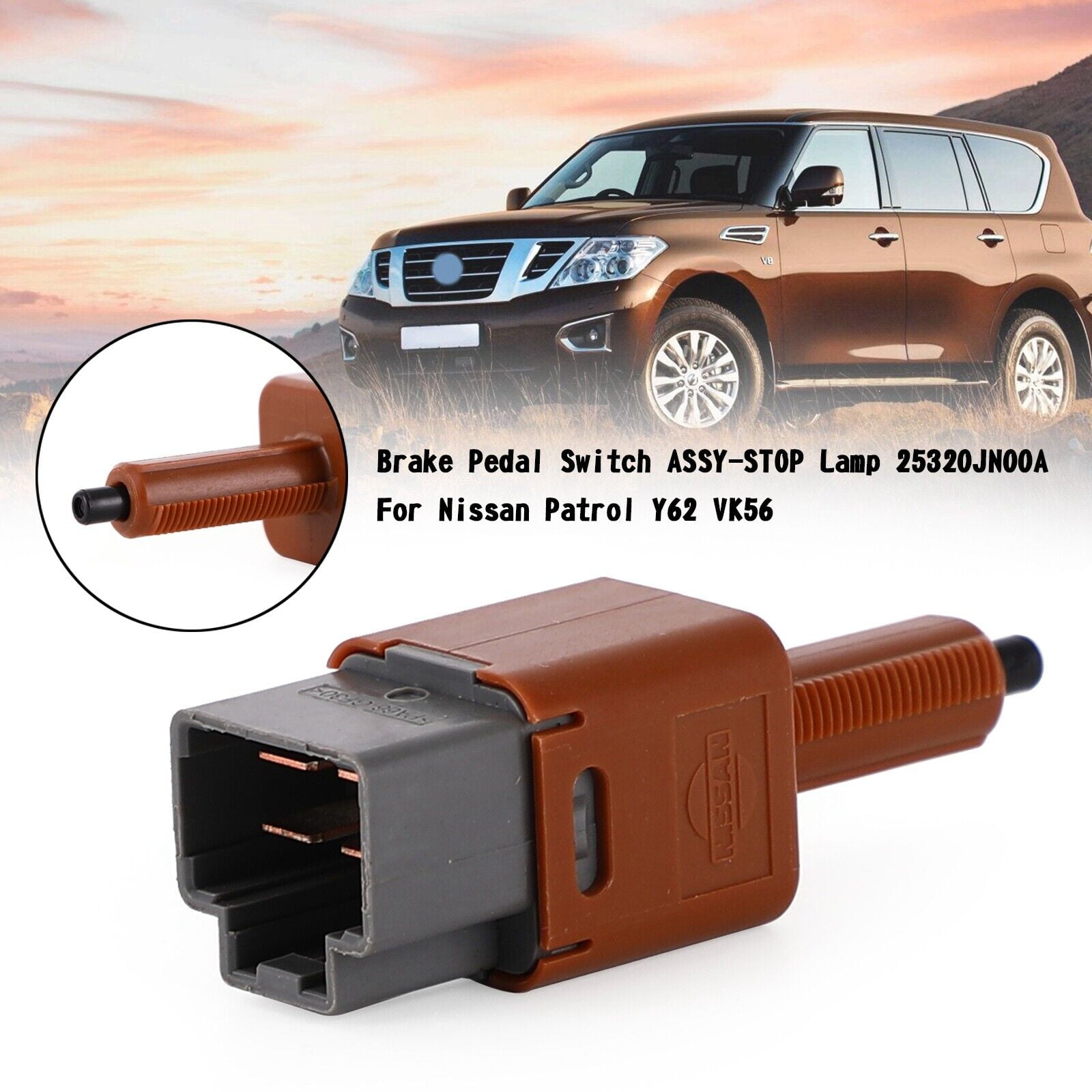 Brake Light Switch 25320-AX00C 25320-AX10A For Nissan .* - Walmart.com