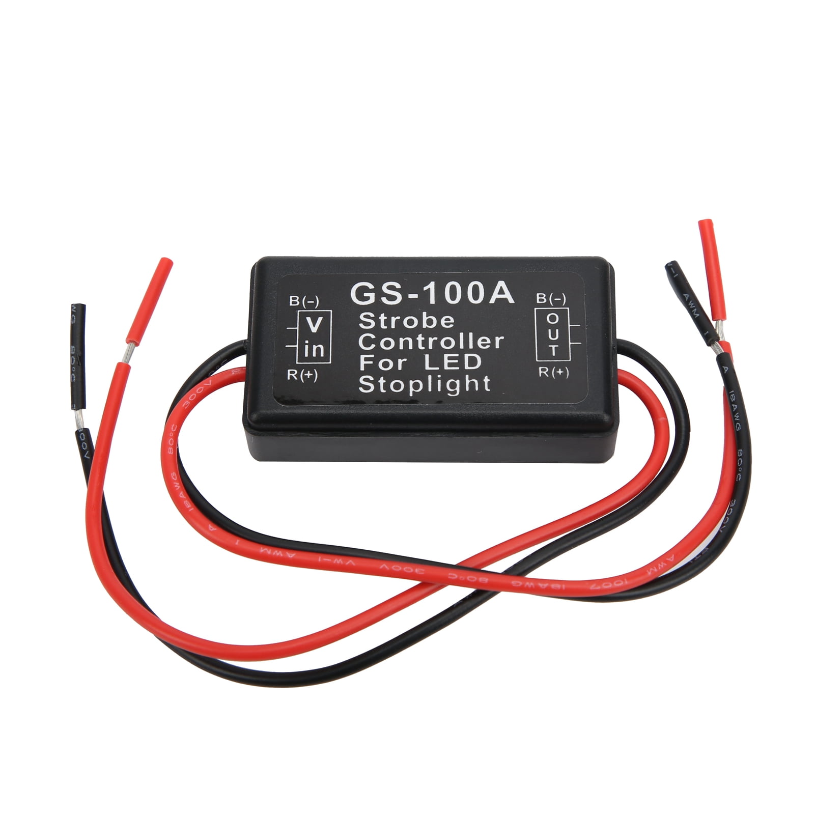 Brake Lights Strobe Controller GS-100A, LED Flash Module 12-24VDC ...