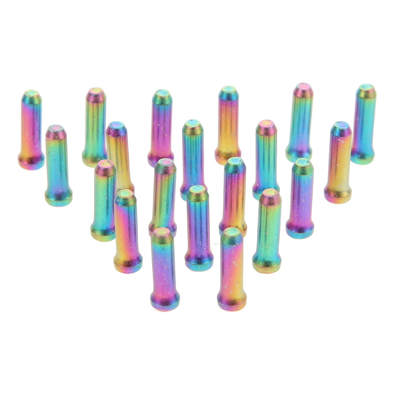 Brake Line Cap 20 Pcs Bike Cable Crimps Accessories Caps Wire Crimping ...