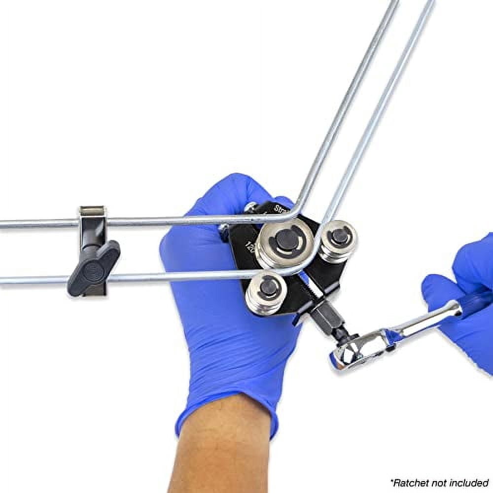 Brake Line Tubing Bender 3/16, /4 inch with 4 Duplicating Tube Clamps ...
