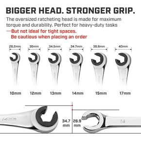 Ratcheting Line Wrench Set