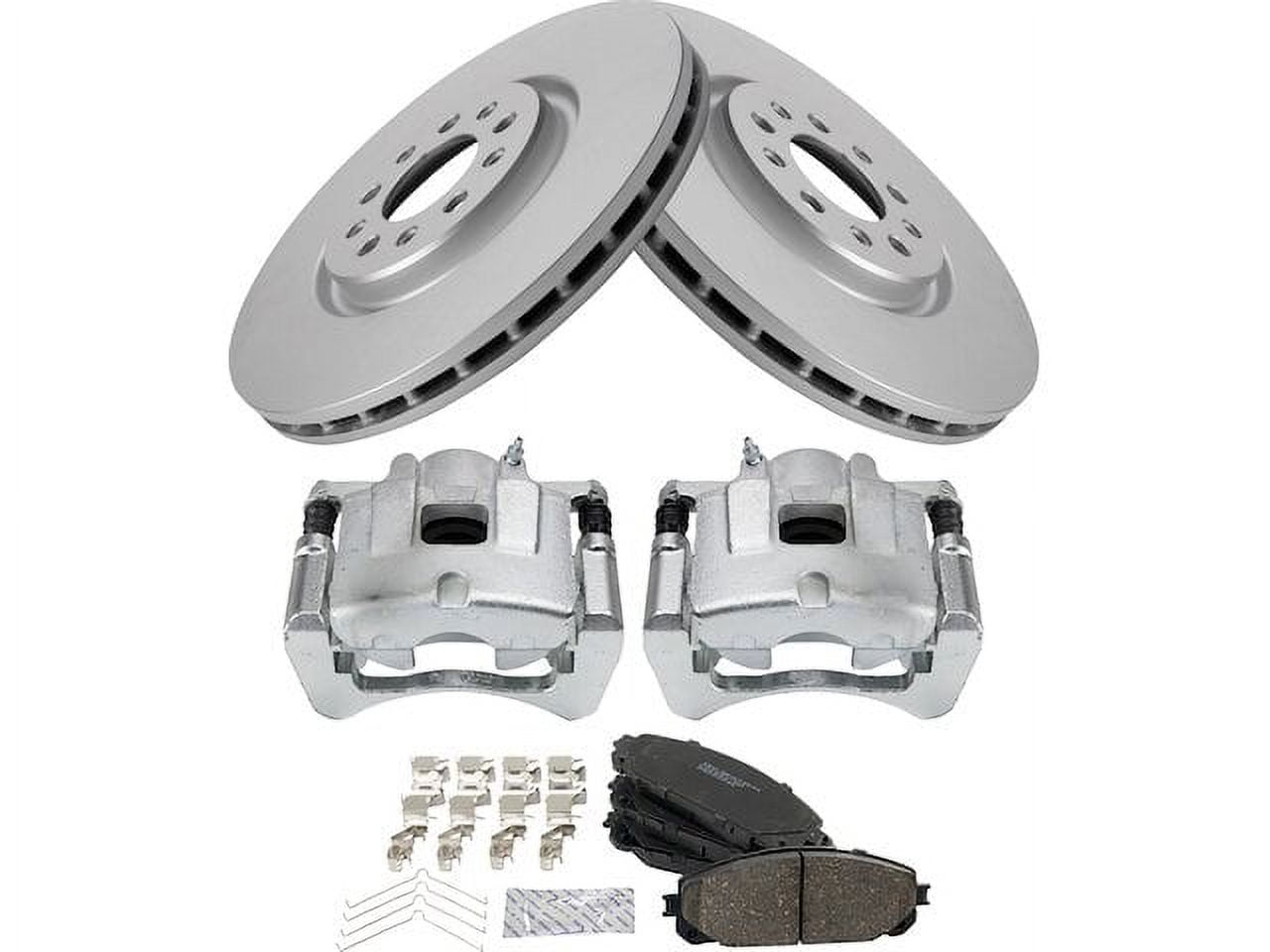 Brake Pad Rotor and Caliper Set - Compatible with 2016 - 2019 Jeep ...