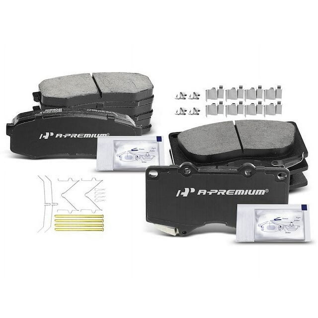 Brake Pad Set 8 - Compatible with 2003 - 2020 Toyota 4Runner 2004 2005 ...