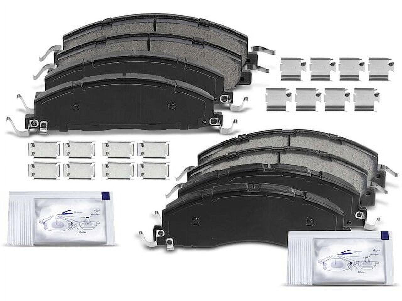 Brake Pad Set 8 - Compatible with 2009 - 2010 Dodge Ram 3500 - Walmart.com