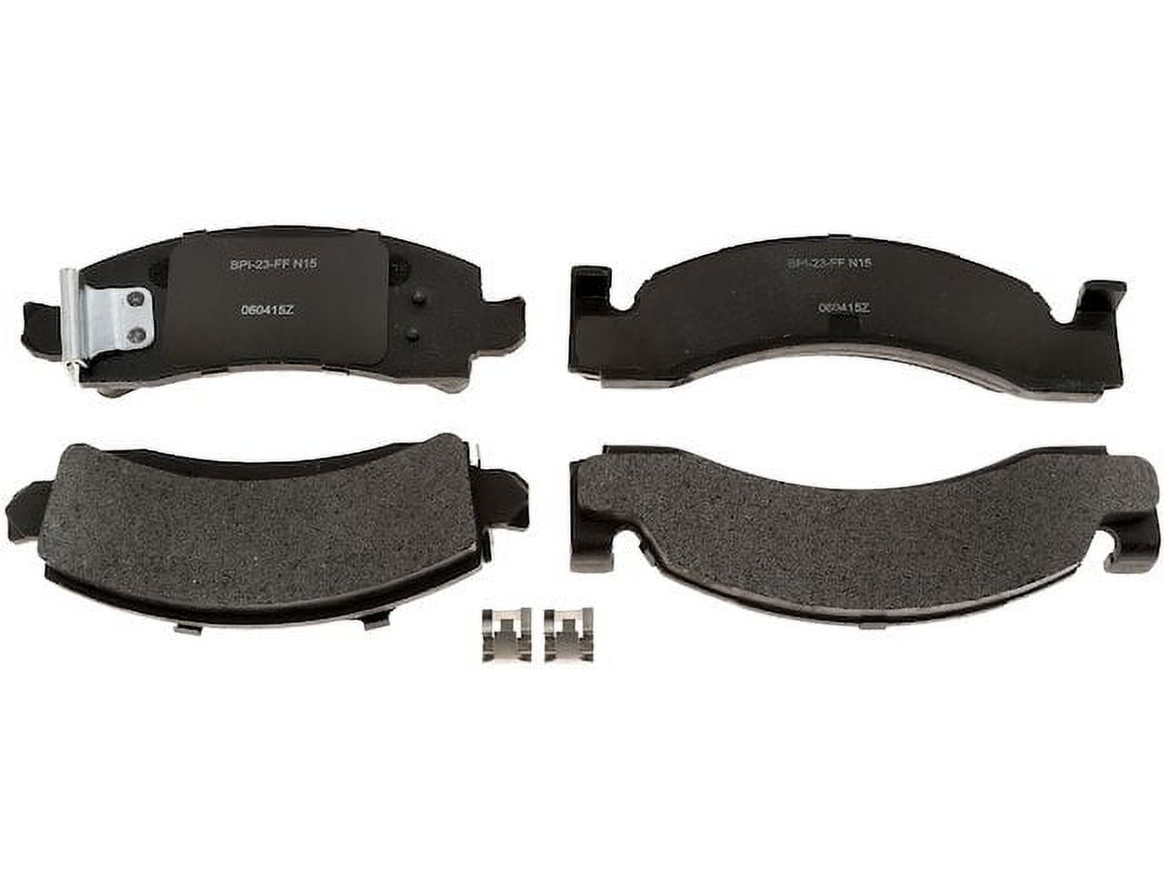 Brake Pad Set - Compatible with 1975 - 1999 Chevy P30 1976 1977 1978 ...