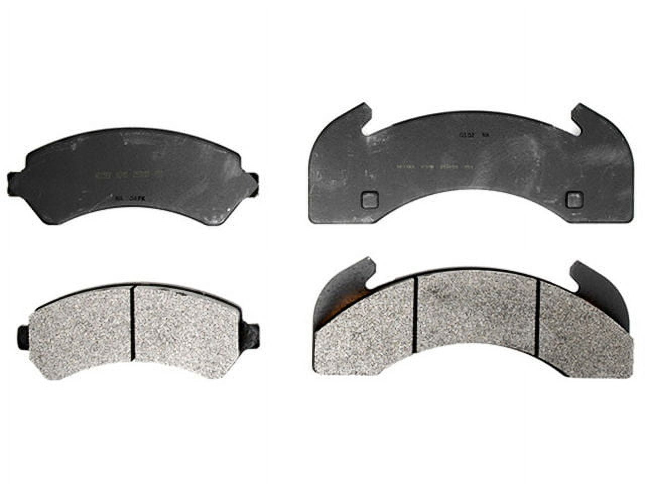 Brake Pad Set - Compatible with 1990 - 1996 Chevrolet C60 Kodiak - AC ...