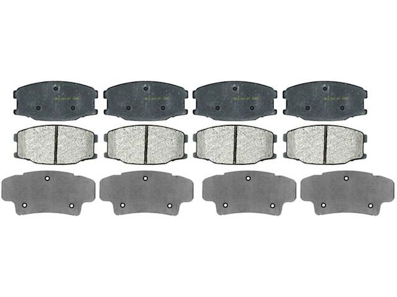 Brake Pad Set - Compatible with 1996 - 2004 Mitsubishi Fuso FE-HD 1997 ...