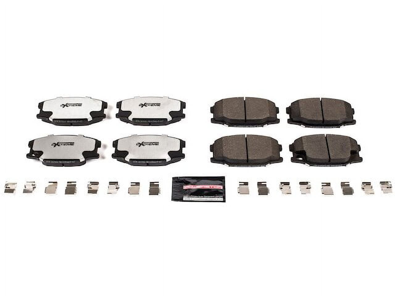 Brake Pad Set - Compatible with 1996 - 2004 Mitsubishi Fuso FE-SP 1997 ...