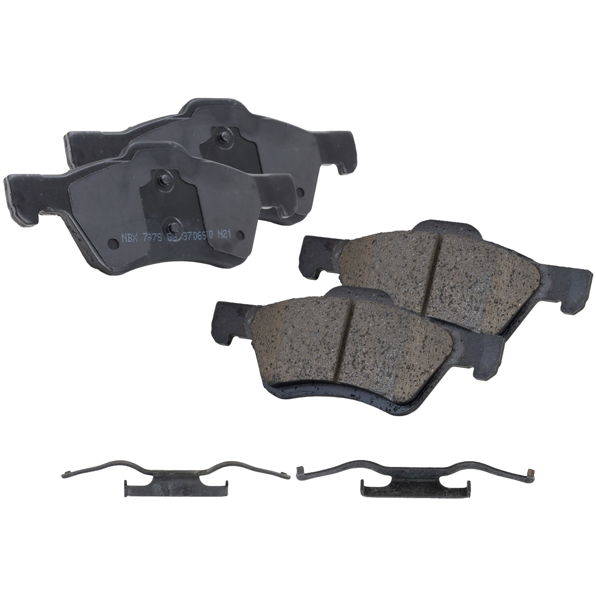 Brake Pad Set Compatible with 2010-2012 Ford Escape 2010-2011 Mercury ...
