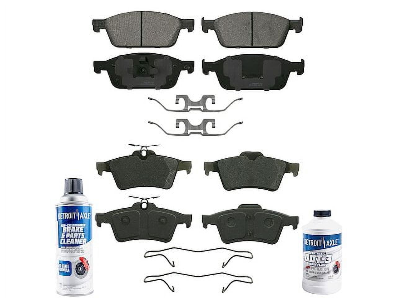 Brake Pad Set - Compatible with 2013 - 2016 Ford Escape 2014 2015 ...