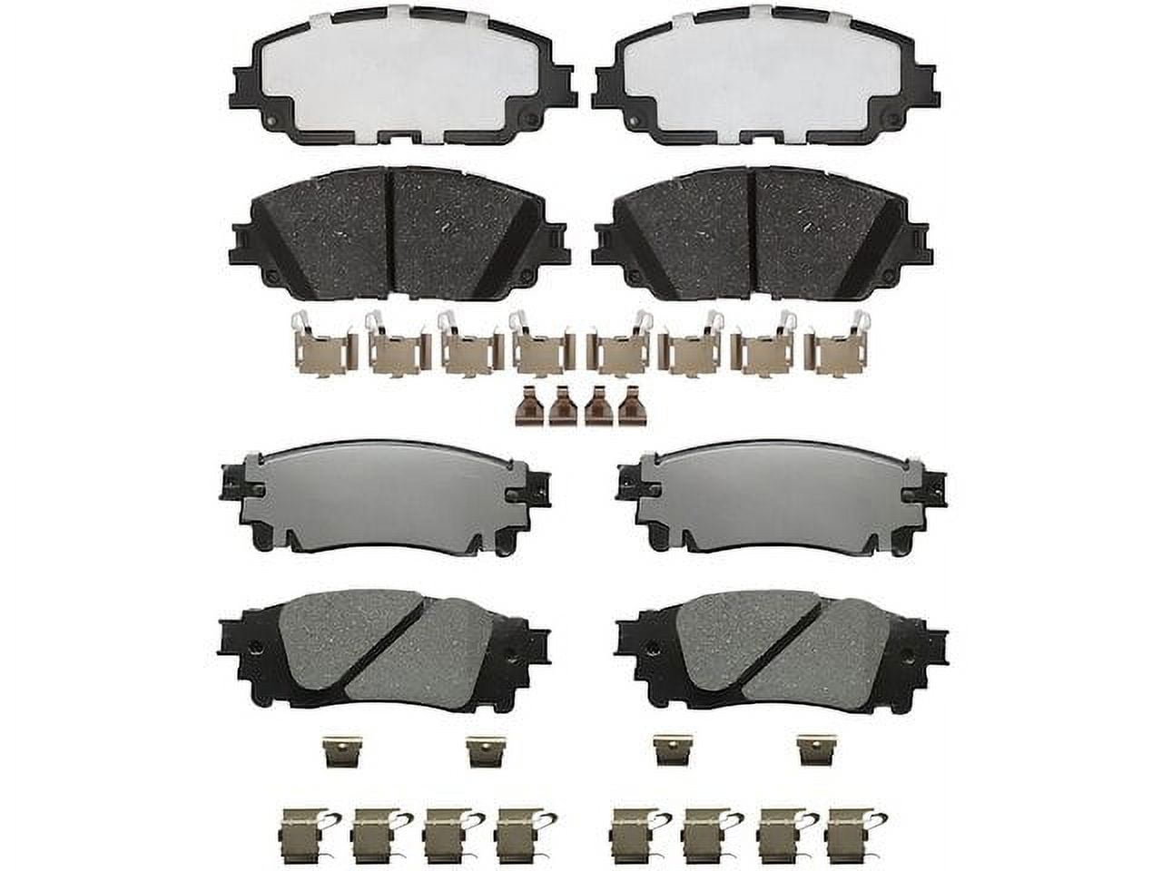 Brake Pad Set - Compatible with 2019 - 2021 Toyota RAV4 2020 - Walmart.com