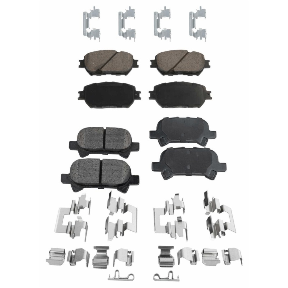 Brake Pad Set For 2002-2006 Toyota Camry Sedan Front Rear Models Made ...