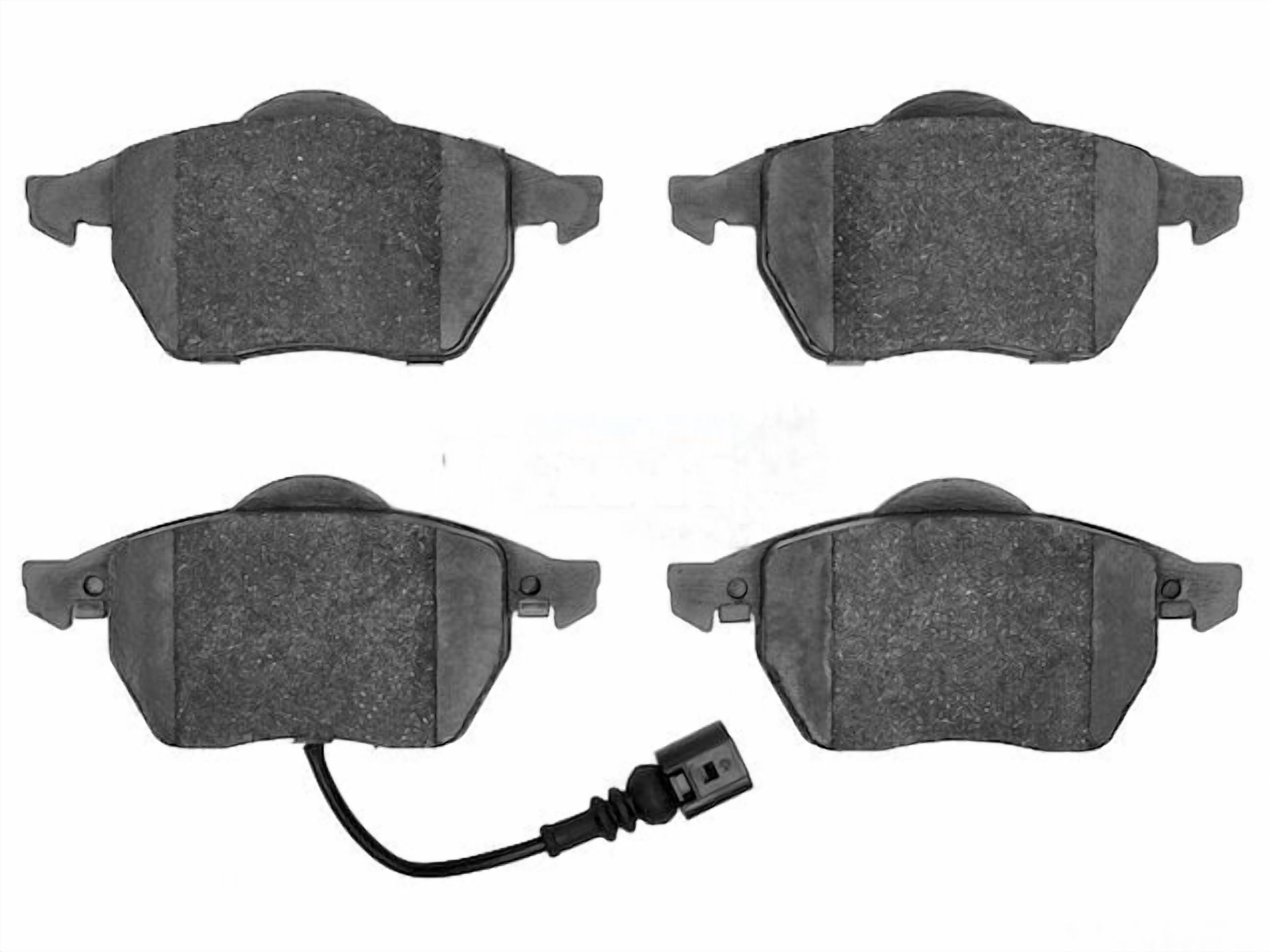 Brake Pad Set Front for 2001-2006 Audi TT Quattro (PG-437501) - Walmart.com