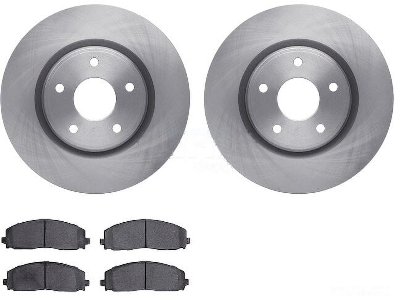 Brake Pad and Rotor Kit Front for 2012-2020 Dodge Grand Caravan ...
