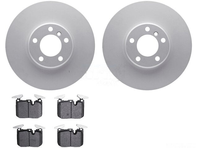 Brake Pad and Rotor Kit Front for 2015-2016 BMW 228i xDrive (PG-388549 ...