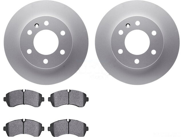 Brake Pad and Rotor Kit Front for 2020-2022 Mercedes Sprinter 1500 ...