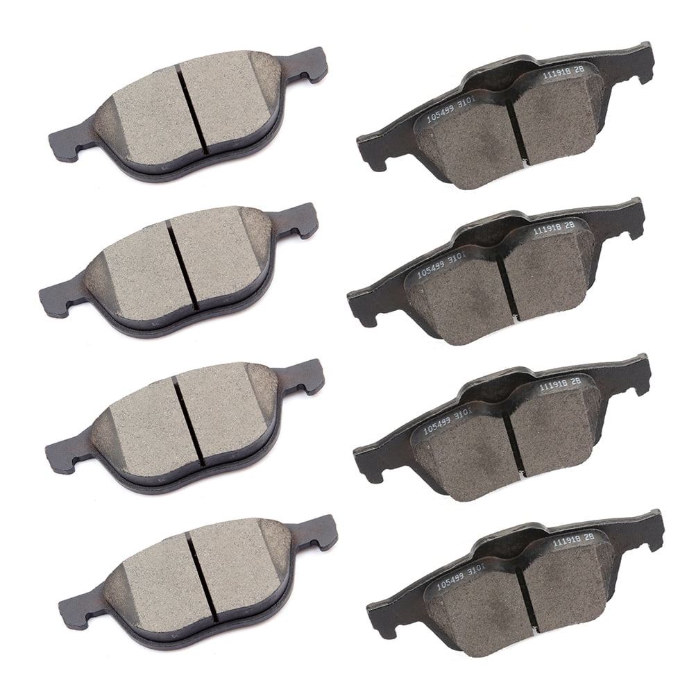 Brake Pads,ECCPP 8pcs Ceramic Disc Brake Kits fit for Ford C-Max ...
