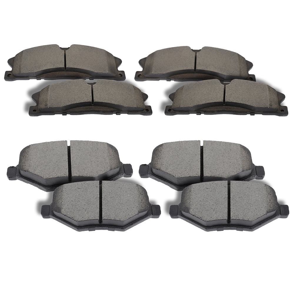 Brake Pads,ECCPP 8pcs Ceramic Disc Brake Kits fit for Ford Explorer ...