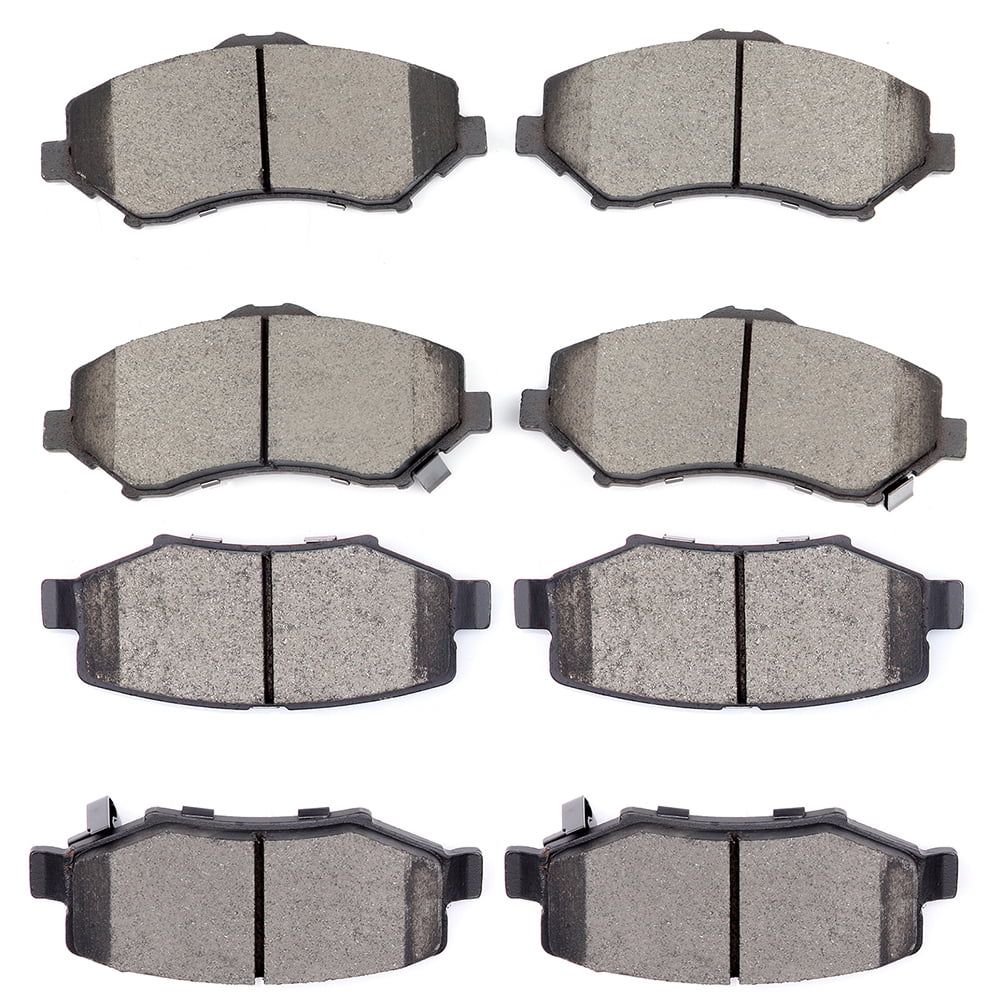 Brake Pads, ECCPP 8pcs Ceramic Brake Kits fit for 2007-2011 for Dodge ...