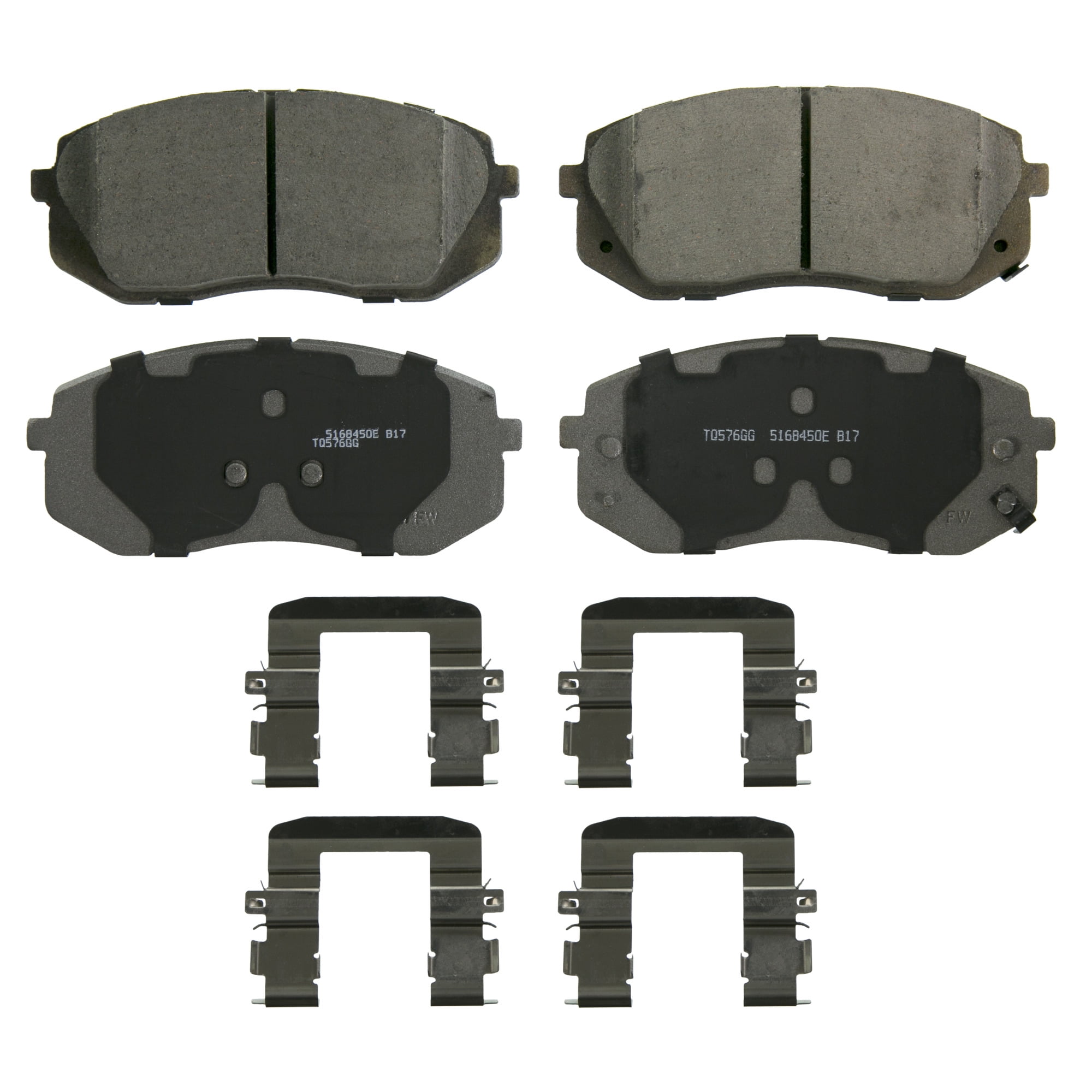 Brake Pads Oem Fits select: 2015-2019 HYUNDAI SONATA, 2016-2020 KIA ...