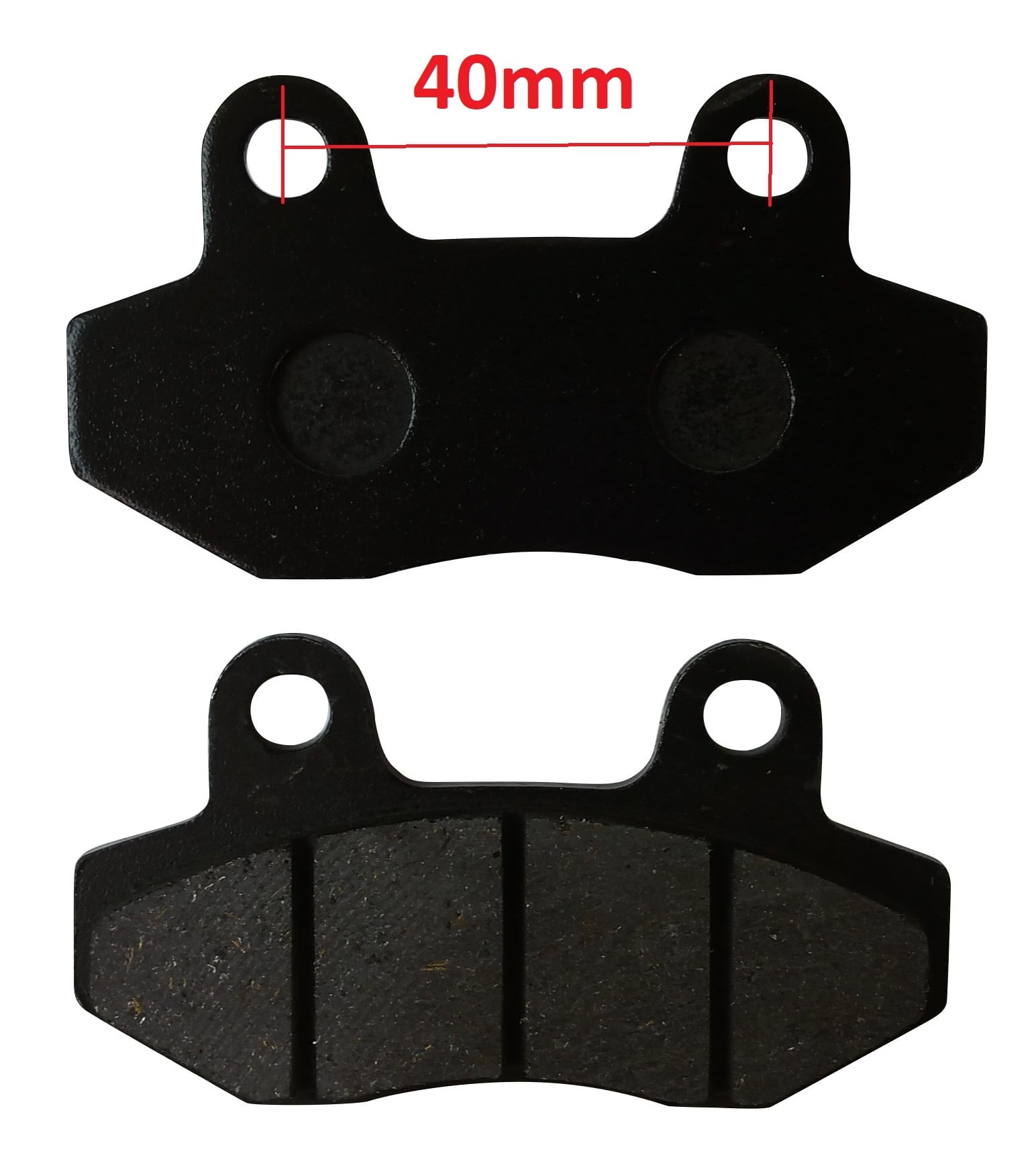Brake Pads Pad Set 50cc-150cc 250cc ATV Scooter Moped Rear Brakes for ...