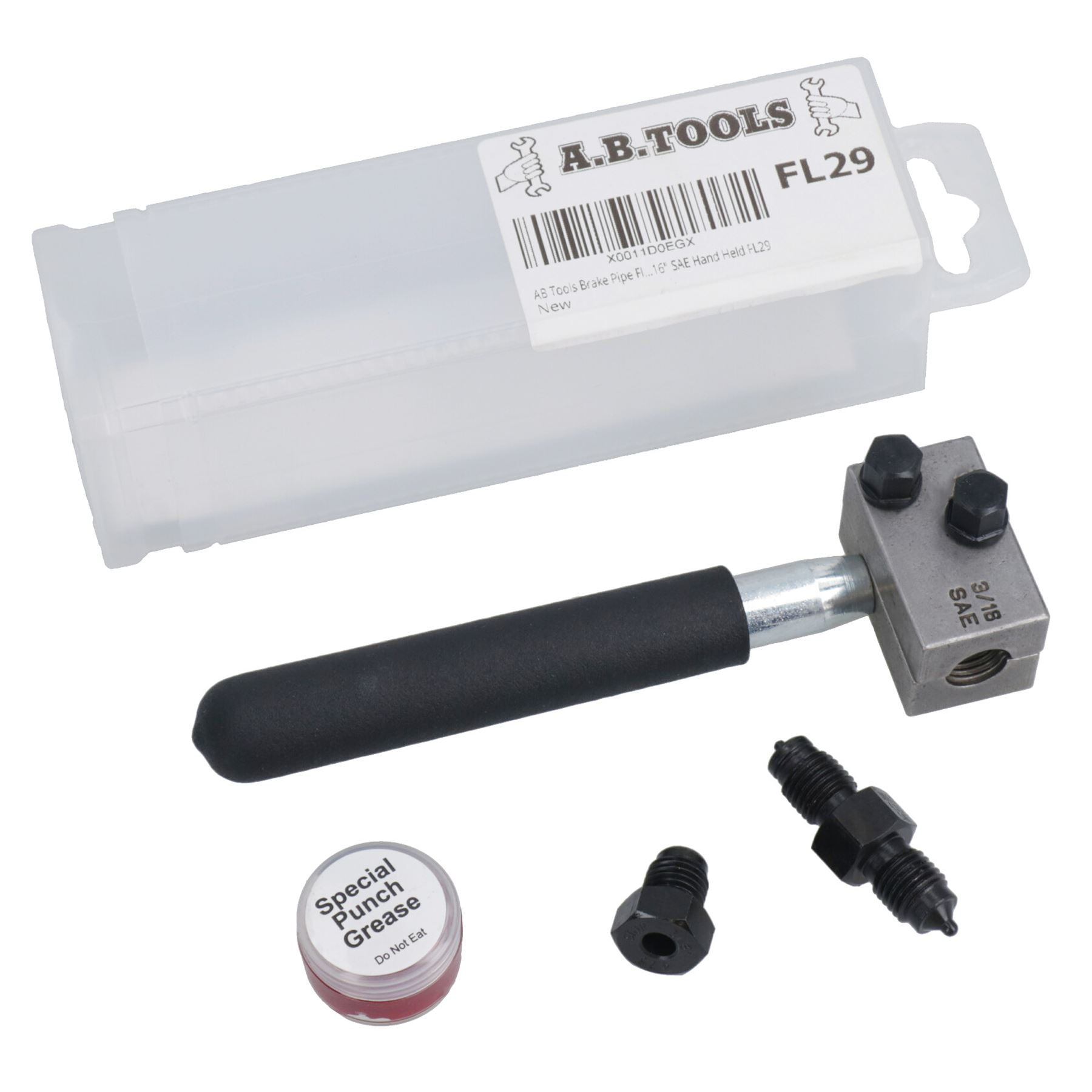 Brake Pipe Flaring Tool Professional In-situ 3/16" SAE Hand Held FL29 ...