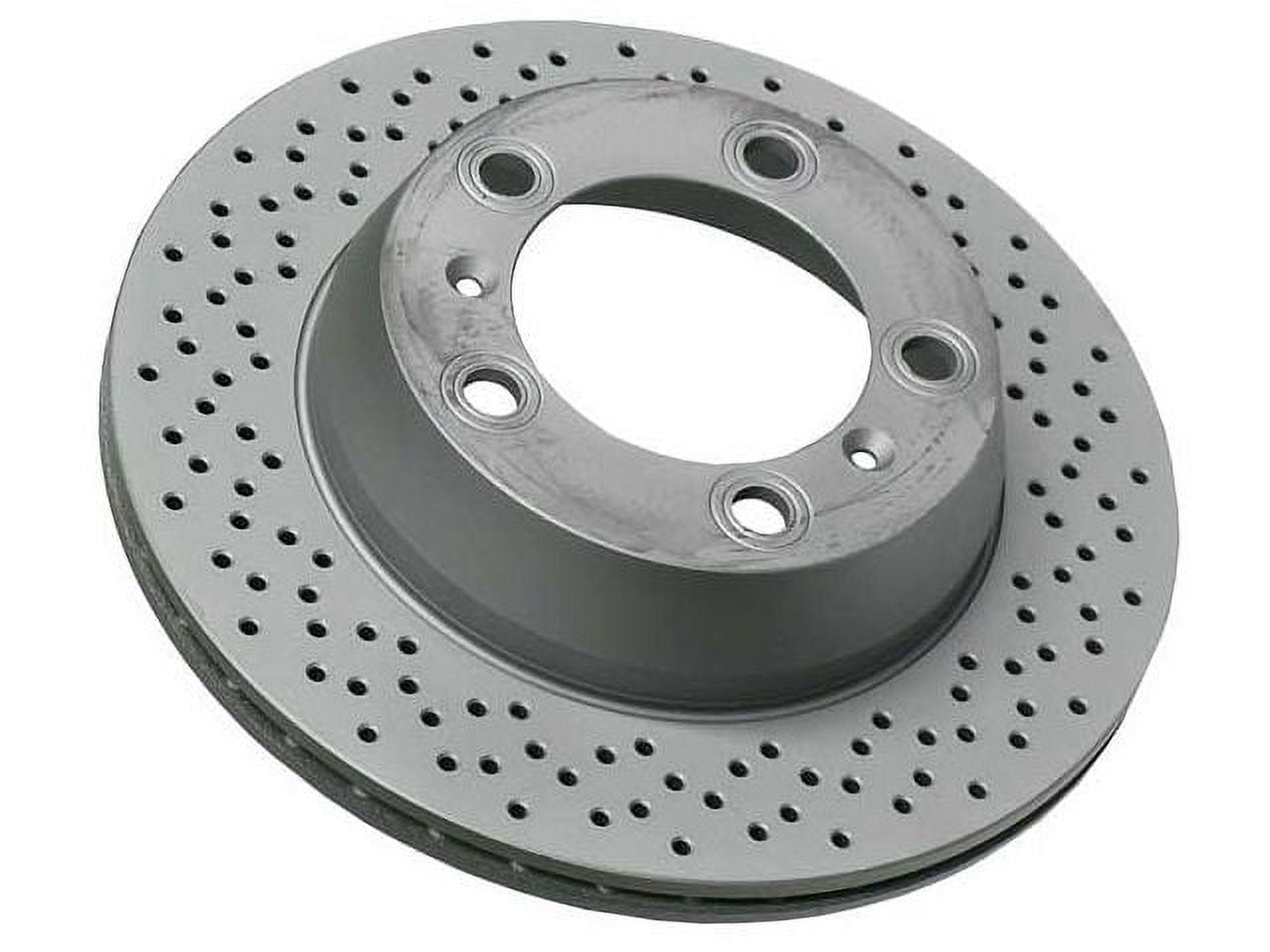 Brake Rotor - Compatible with 2017 - 2022 Porsche 718 Boxster 2018 2019 ...