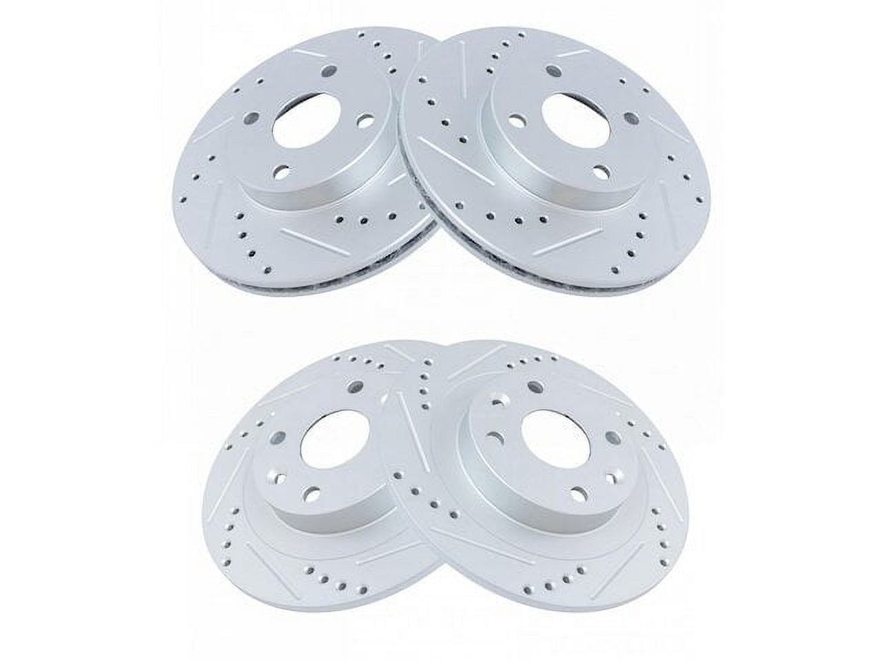 Brake Rotor Set 4 Piece - Compatible with 1994 - 1997, 1999 - 2005 ...