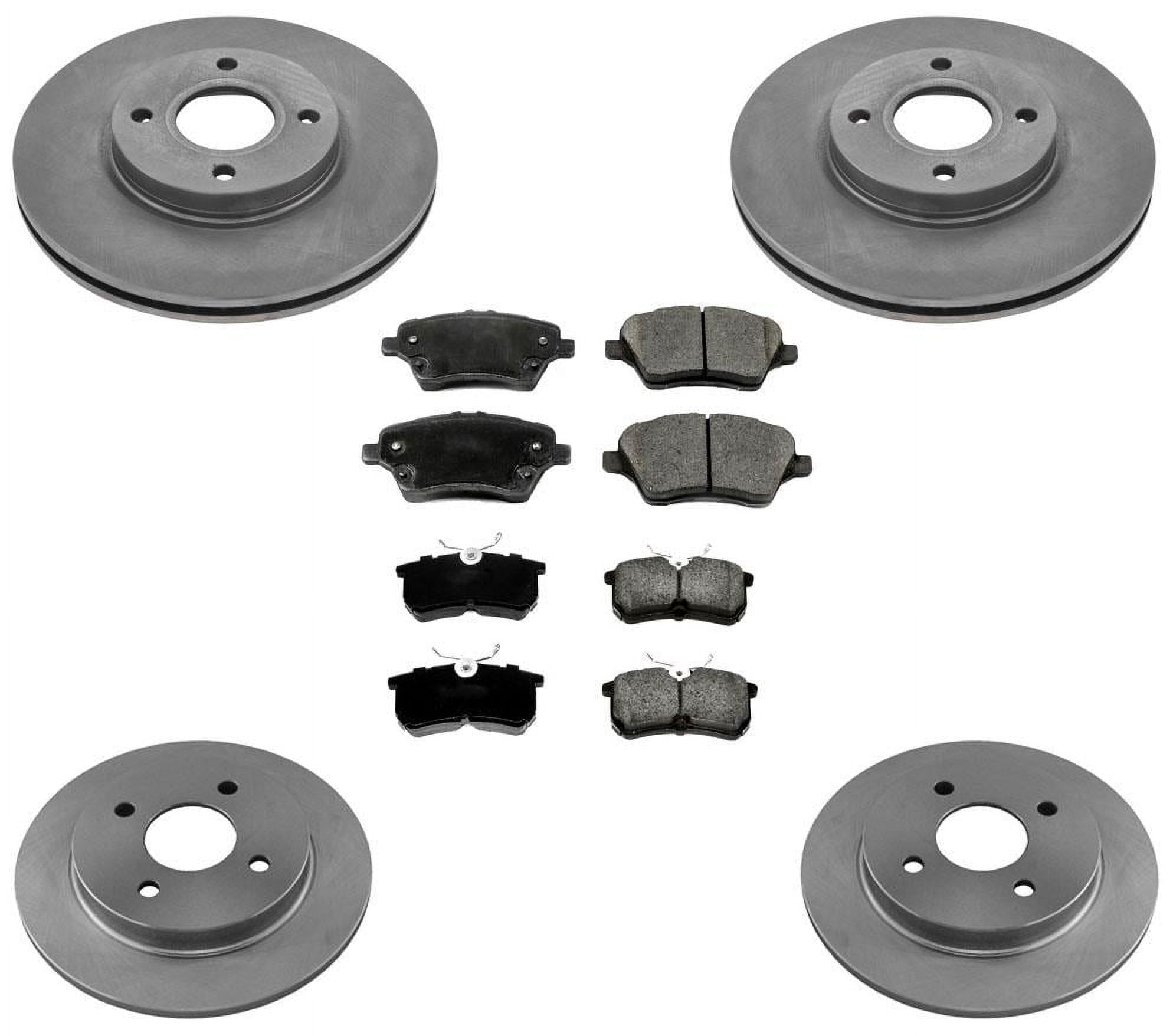Brake Rotors Brake Pads for Ford Fiesta ST 14-19 With 4 Wheel Disc ...