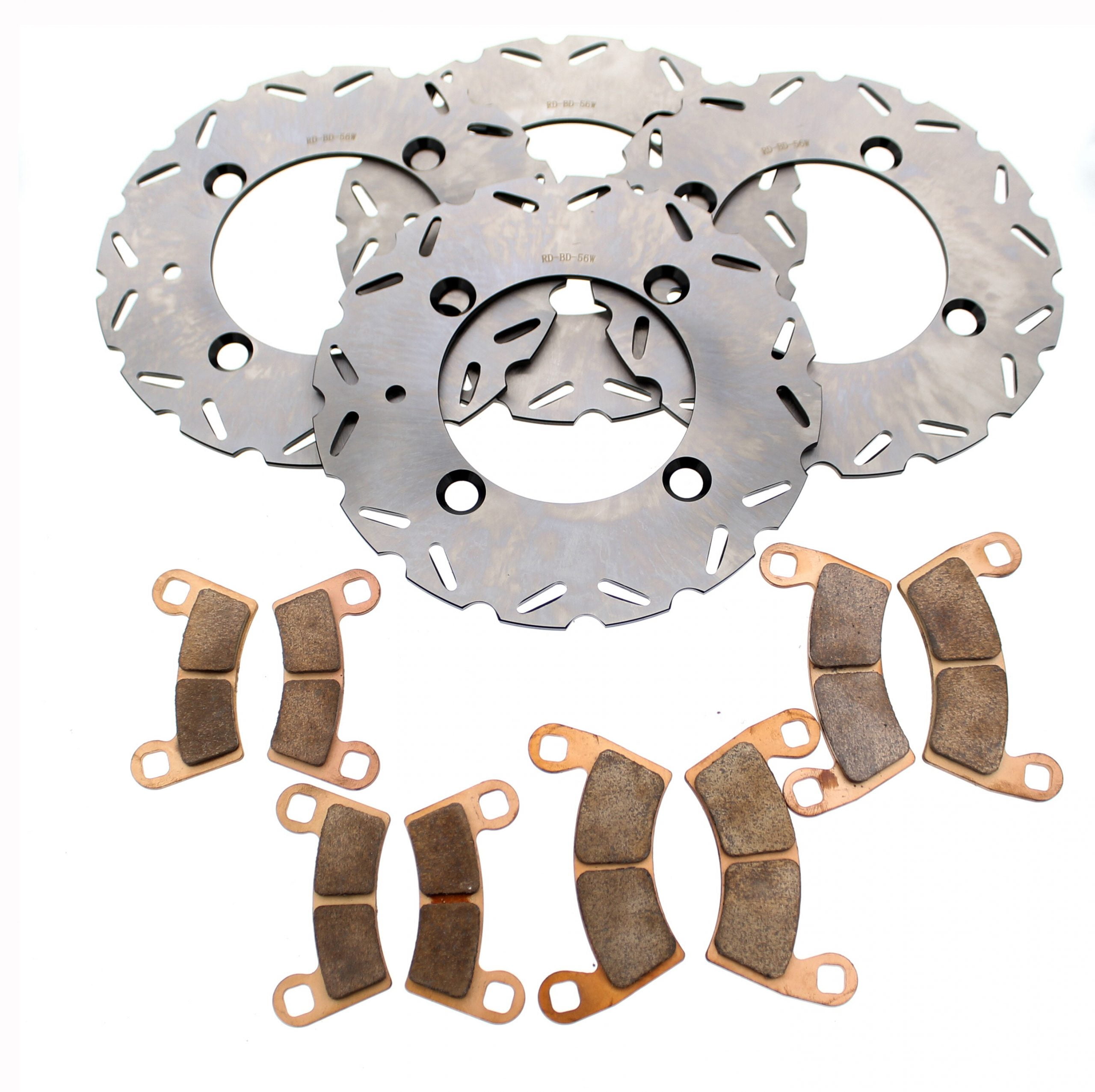 Brake Rotors & Pads Polaris General 1000 Deluxe 2017 - 2022 Front ...