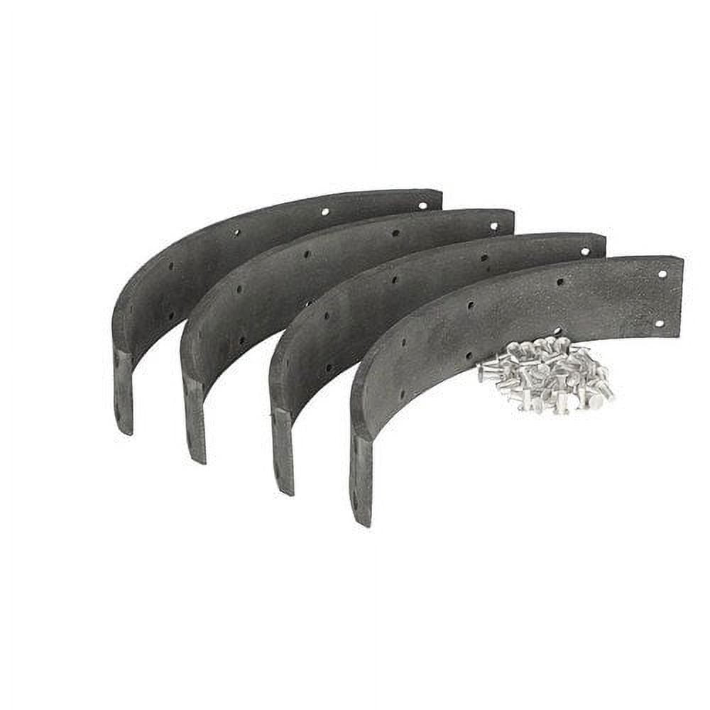 Brake Shoe Lining Set of 4 fits Massey Ferguson 35 35X 231 240P 135 175 ...