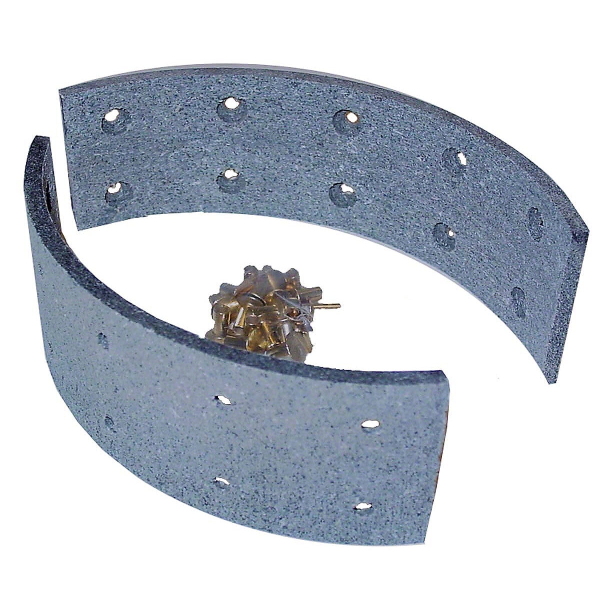 Brake Shoe Lining Set w/ Rivets Fits Allis Chalmers Tractor 209864 ...