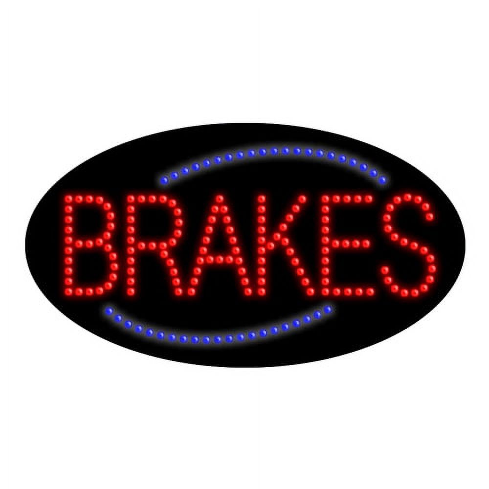 Brakes-LED Dots Sign Made in USA - Walmart.com