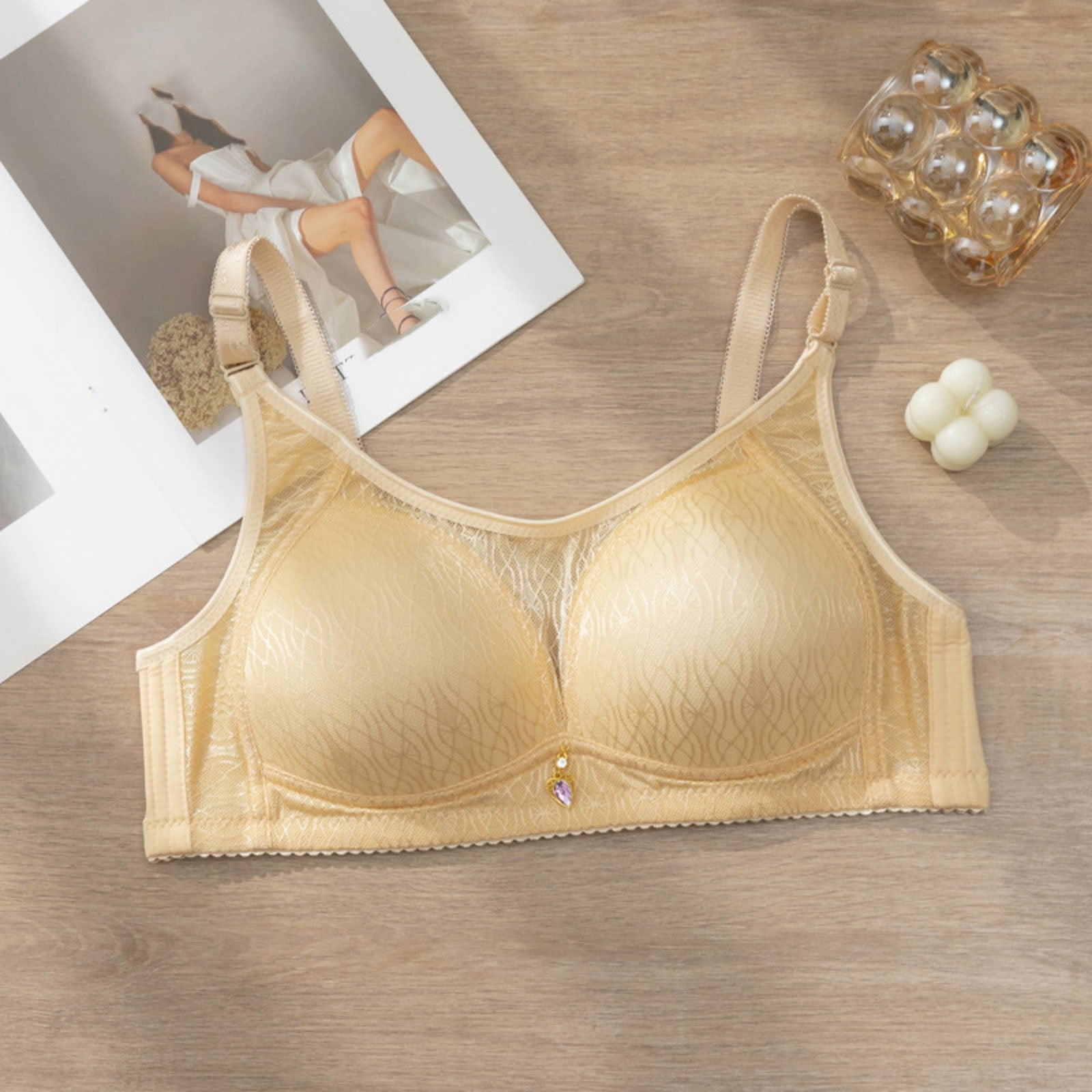 Bralette for Women Cups Women's Full Cover Sports Bra Mesh Patchwork ...