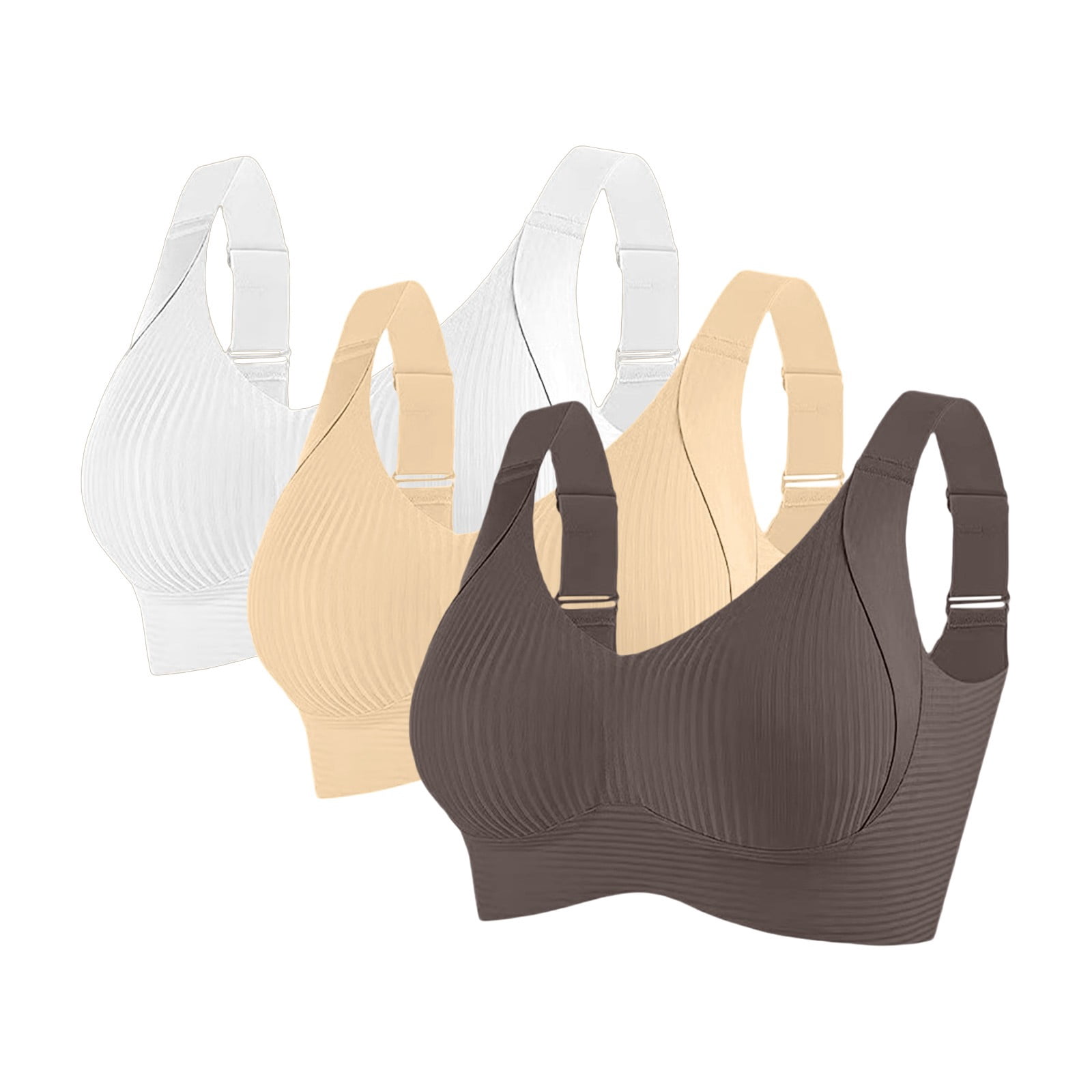 Bralettes for Women, Audhol Bra for Senior Front Closure Breathable Bra ...