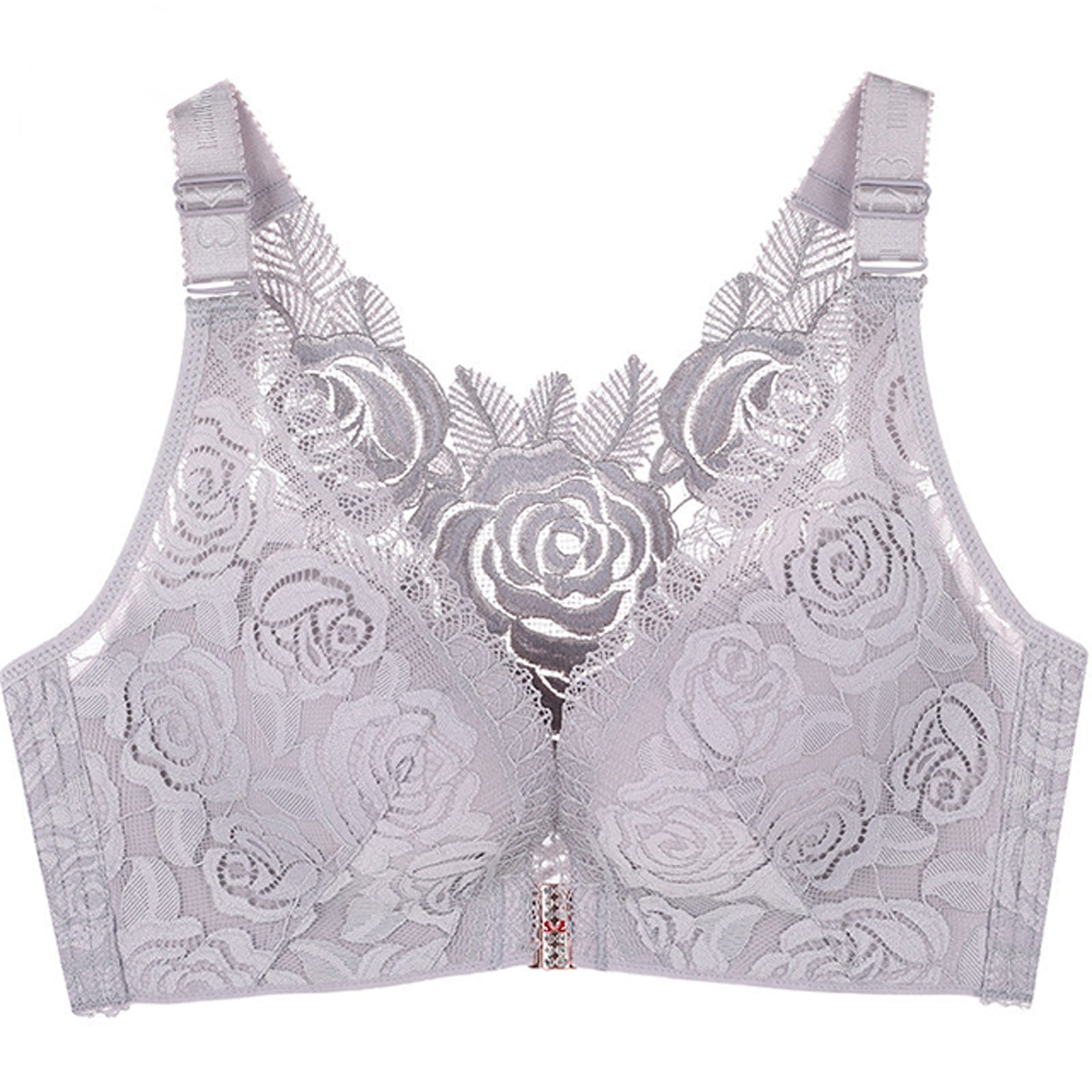 Bralettes for Women – Seamless Front Closure Tube Top Bra Women's Front ...