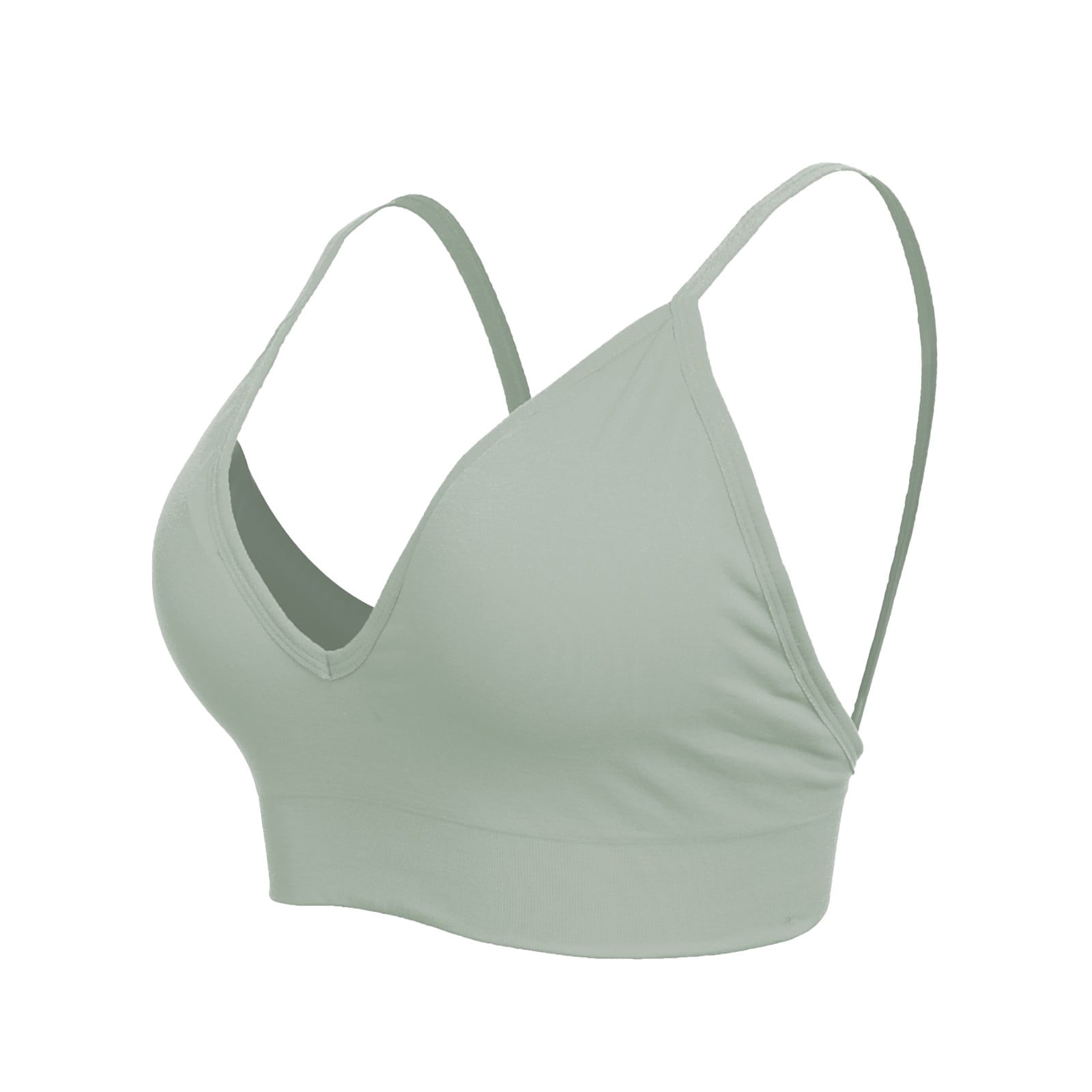 Bralettes for Women, Fadeal Women's Solid Color Underwire Breathable ...