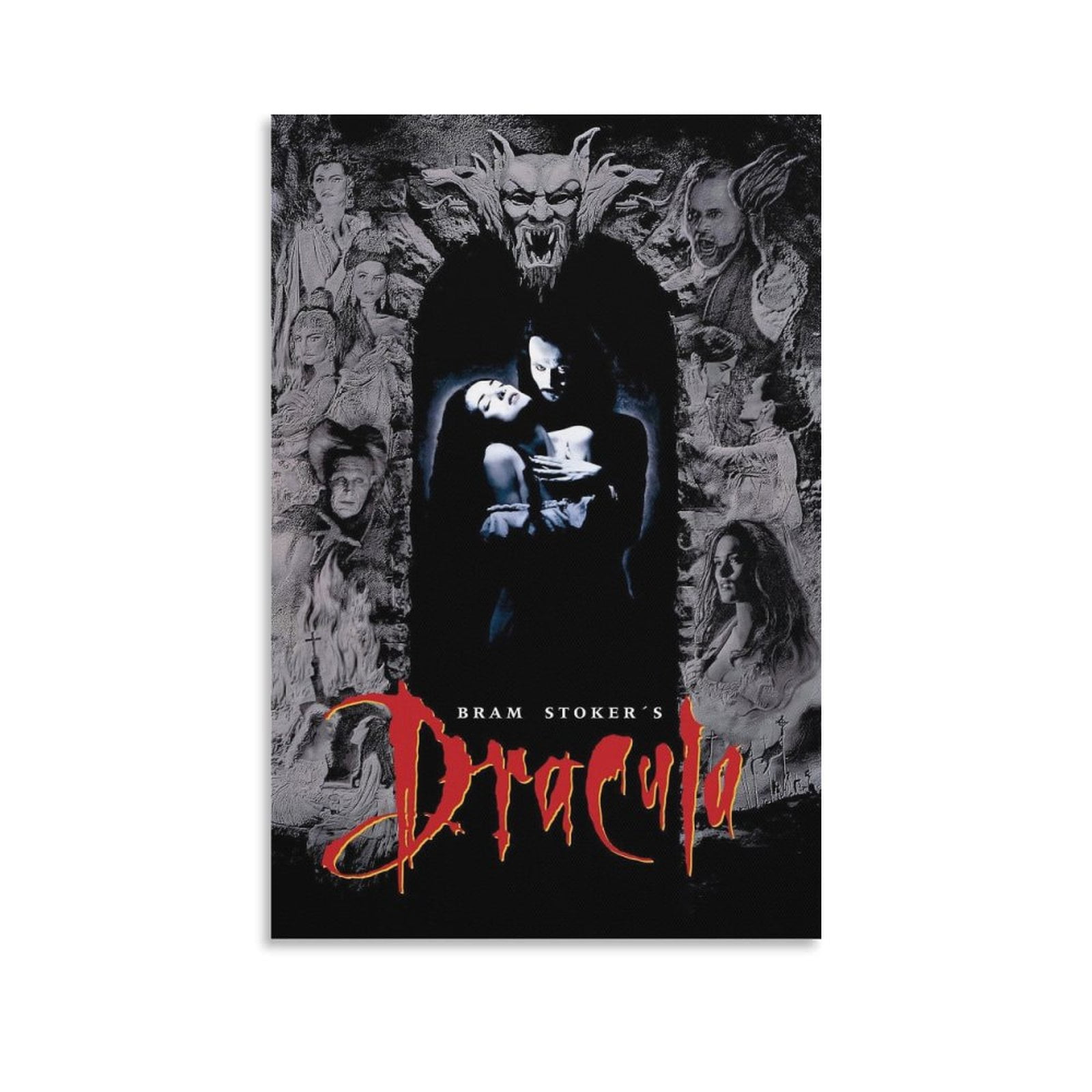 Bram Stoker's Dracula Movie Poster (14) Painting On Canvas Wall Art ...