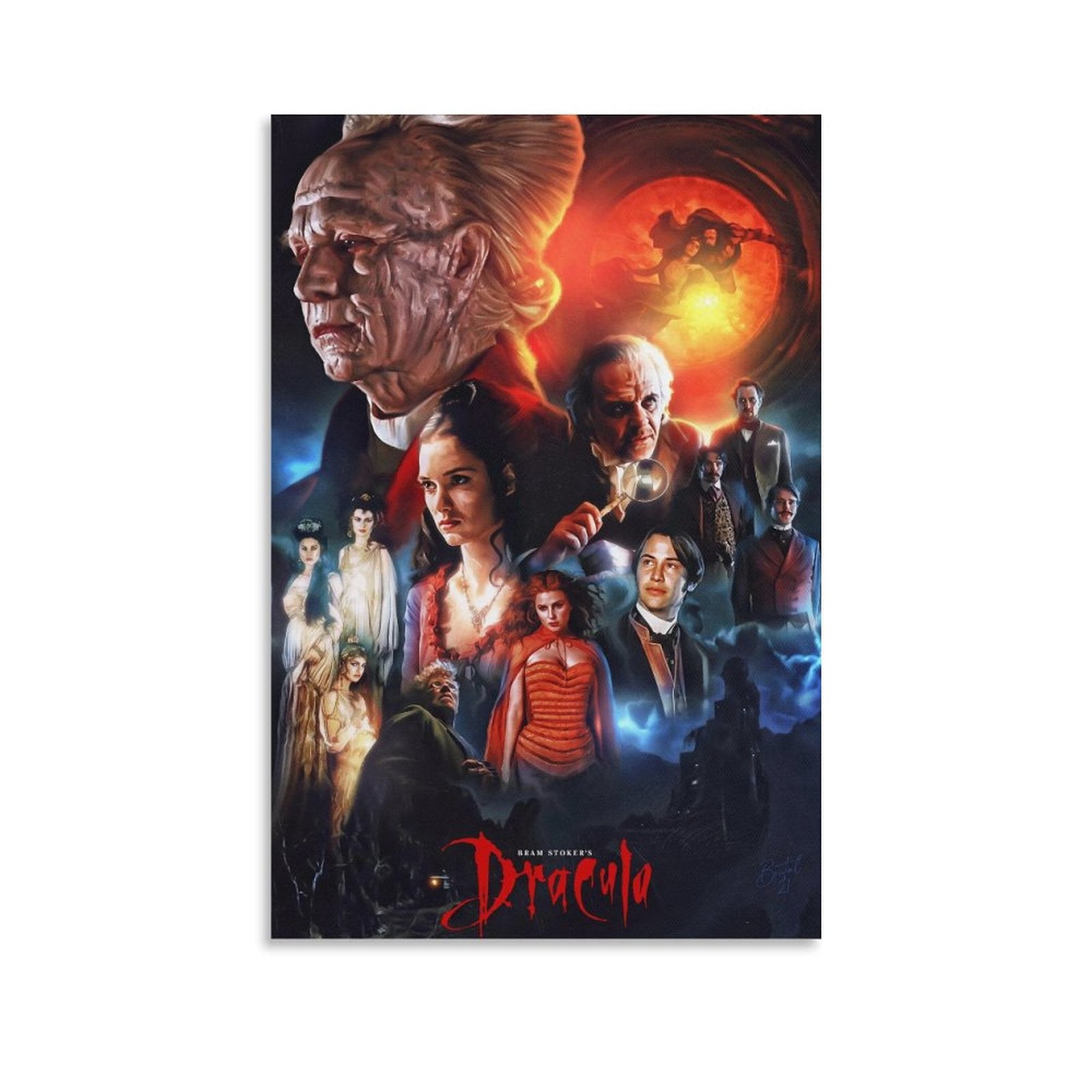 Bram Stoker's Dracula Movie Poster (2) Poster Decorative Painting ...